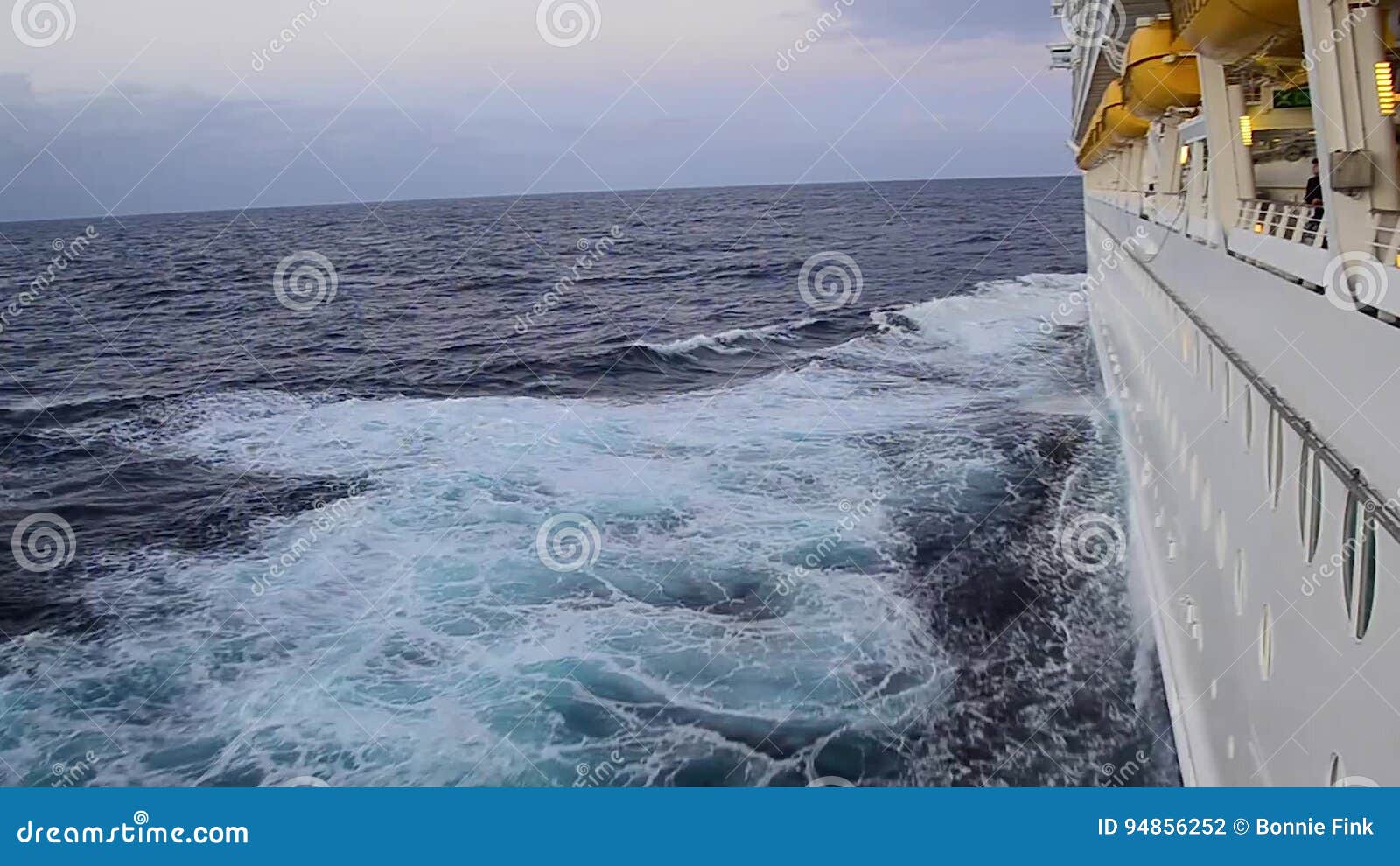 Ship Sides stock footage. Video of splashing, ripple - 94856252