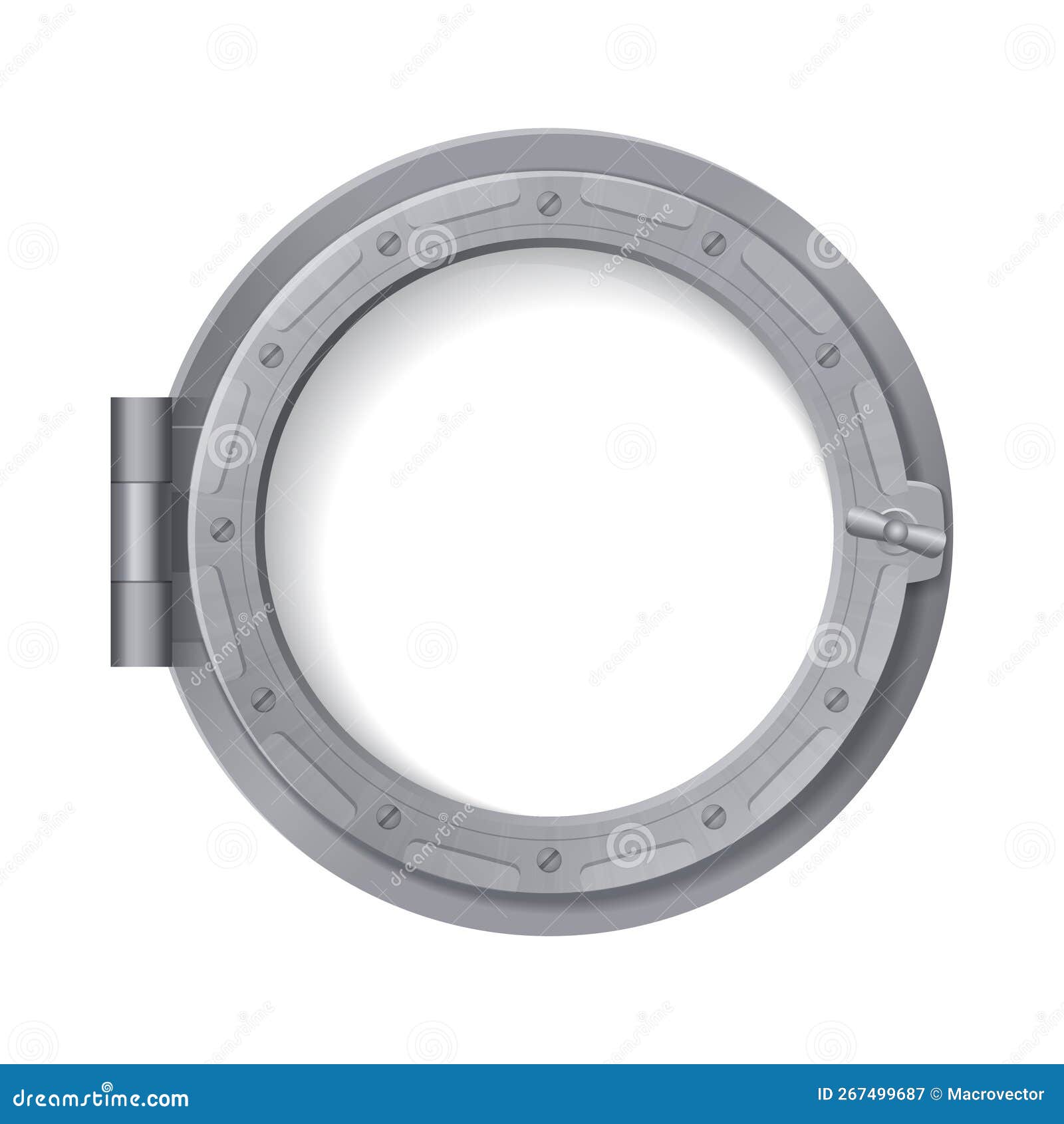 Ship Silver Porthole Composition Stock Illustration - Illustration of ...