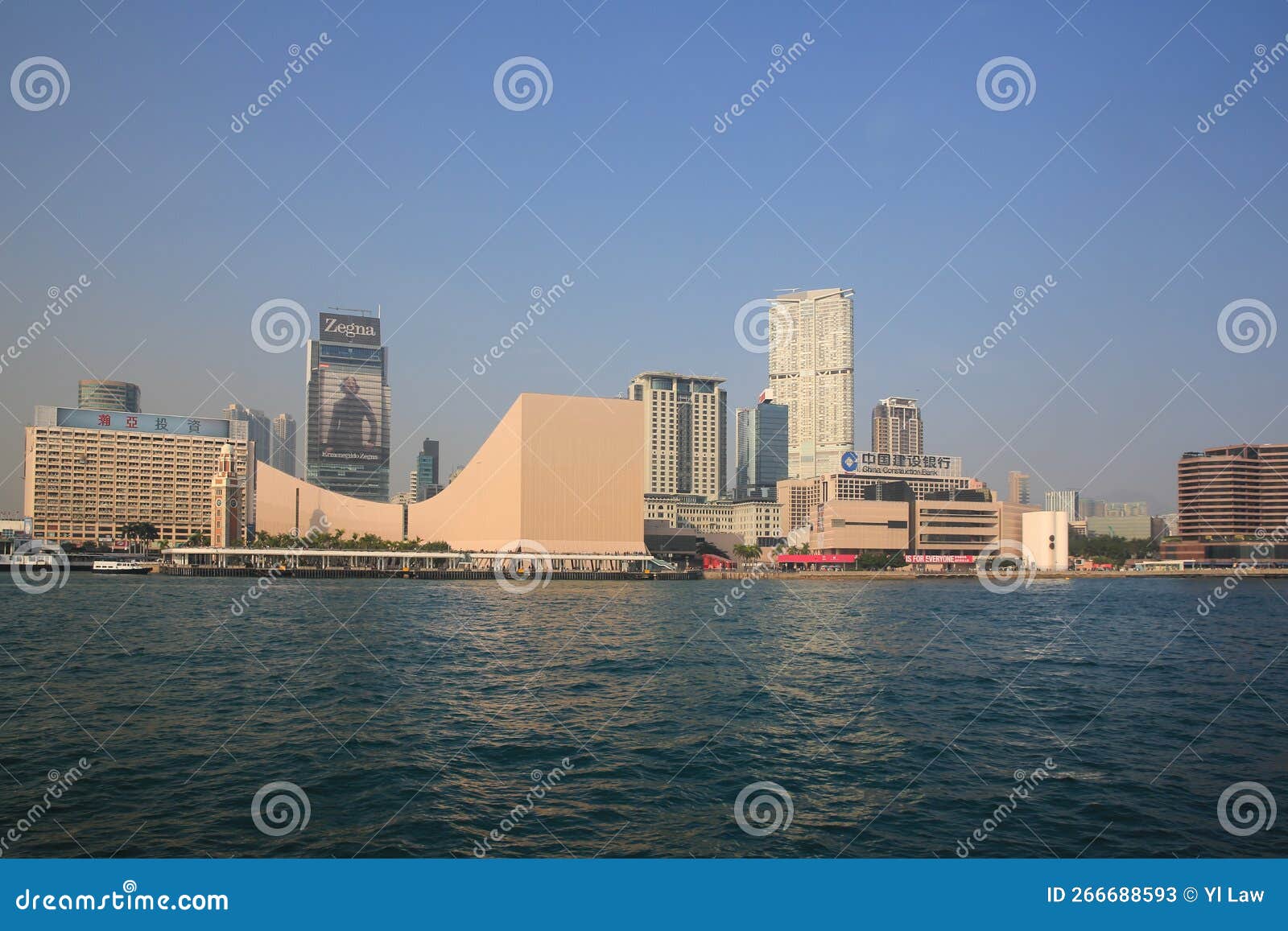 A Ship with Skyscraper in the Background. 5 Jan 2013 Editorial Stock ...