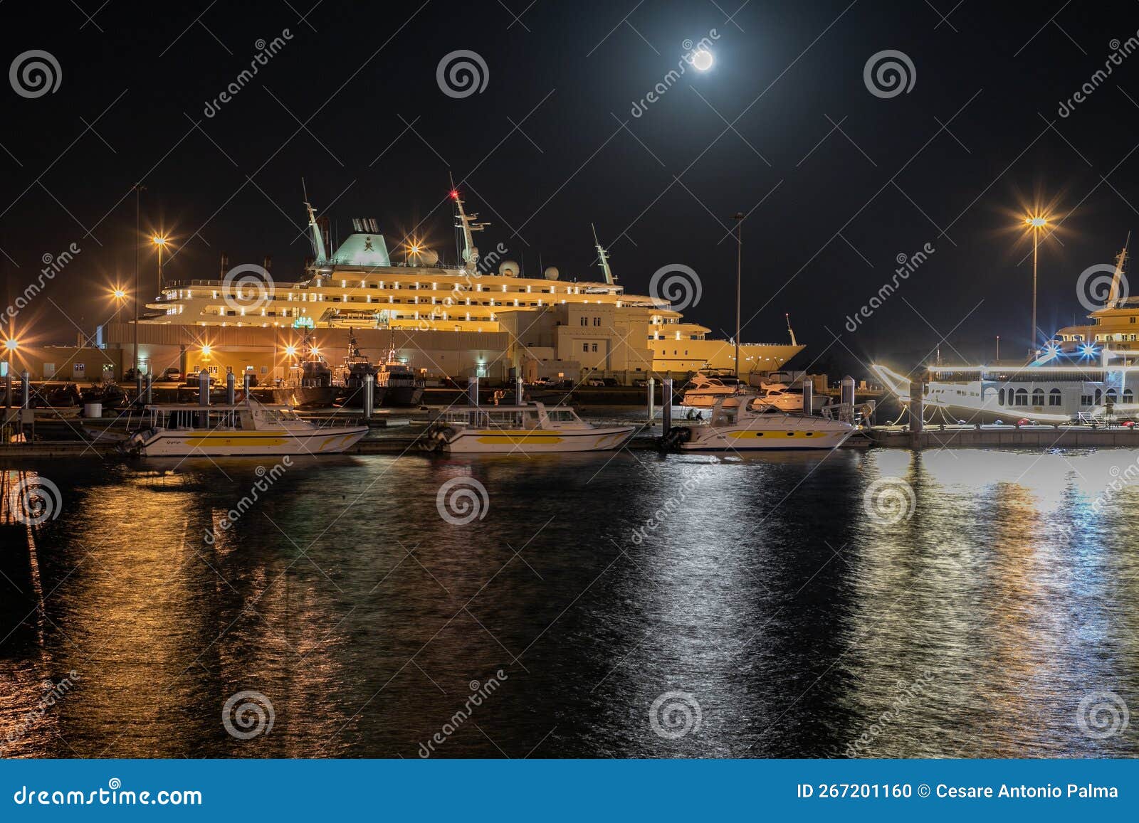 Ship of the Sultan of Oman, Muscat Editorial Image - Image of sultan ...