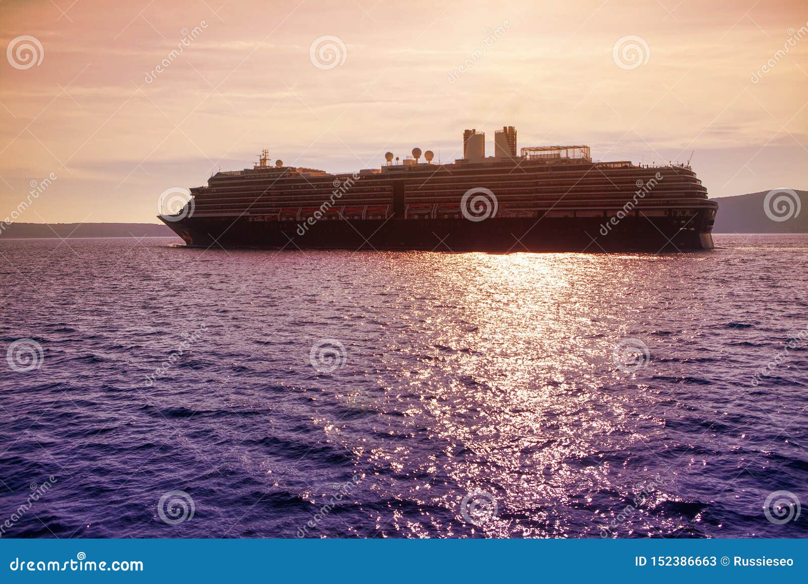 Ship in the sunlight stock image. Image of ship, container - 152386663