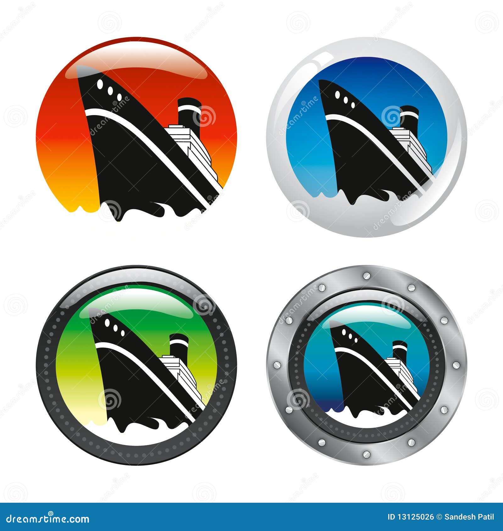 Ship Symbol Marine stock vector. Illustration of emblem - 13125026