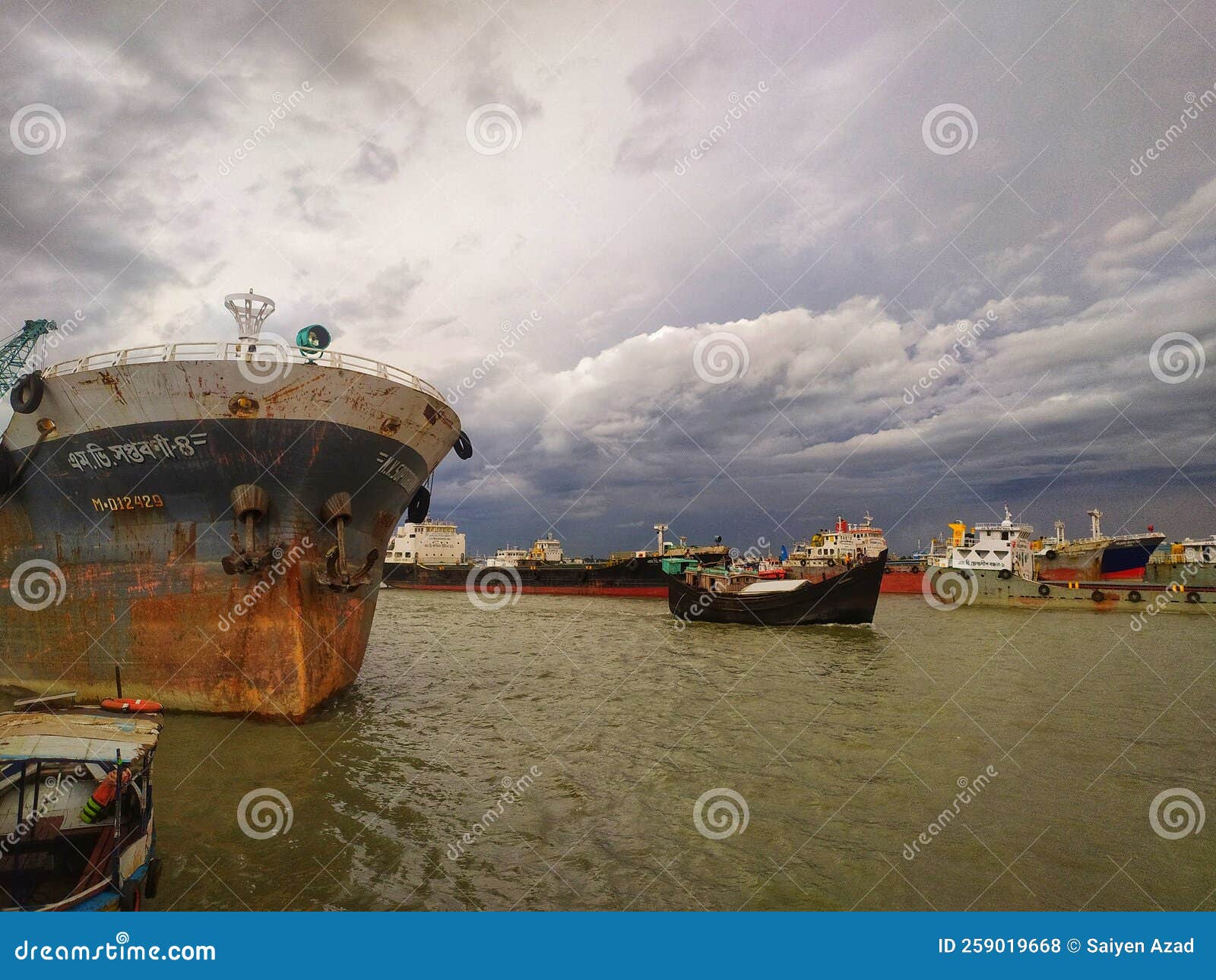 A Ship is taking rest stock photo. Image of basically - 259019668