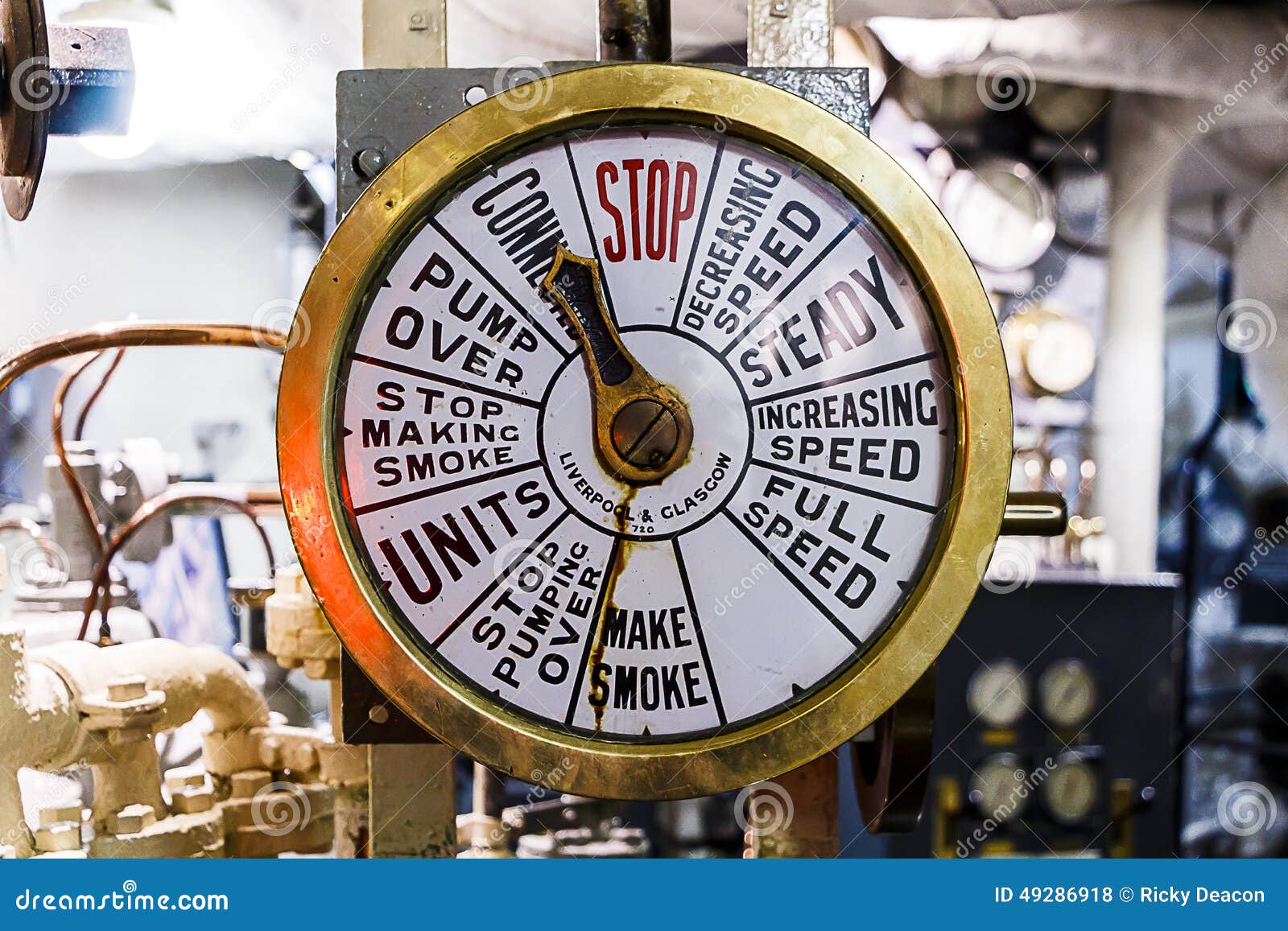 Ship Telegraph stock photo. Image of detail, engine, orders - 49286918