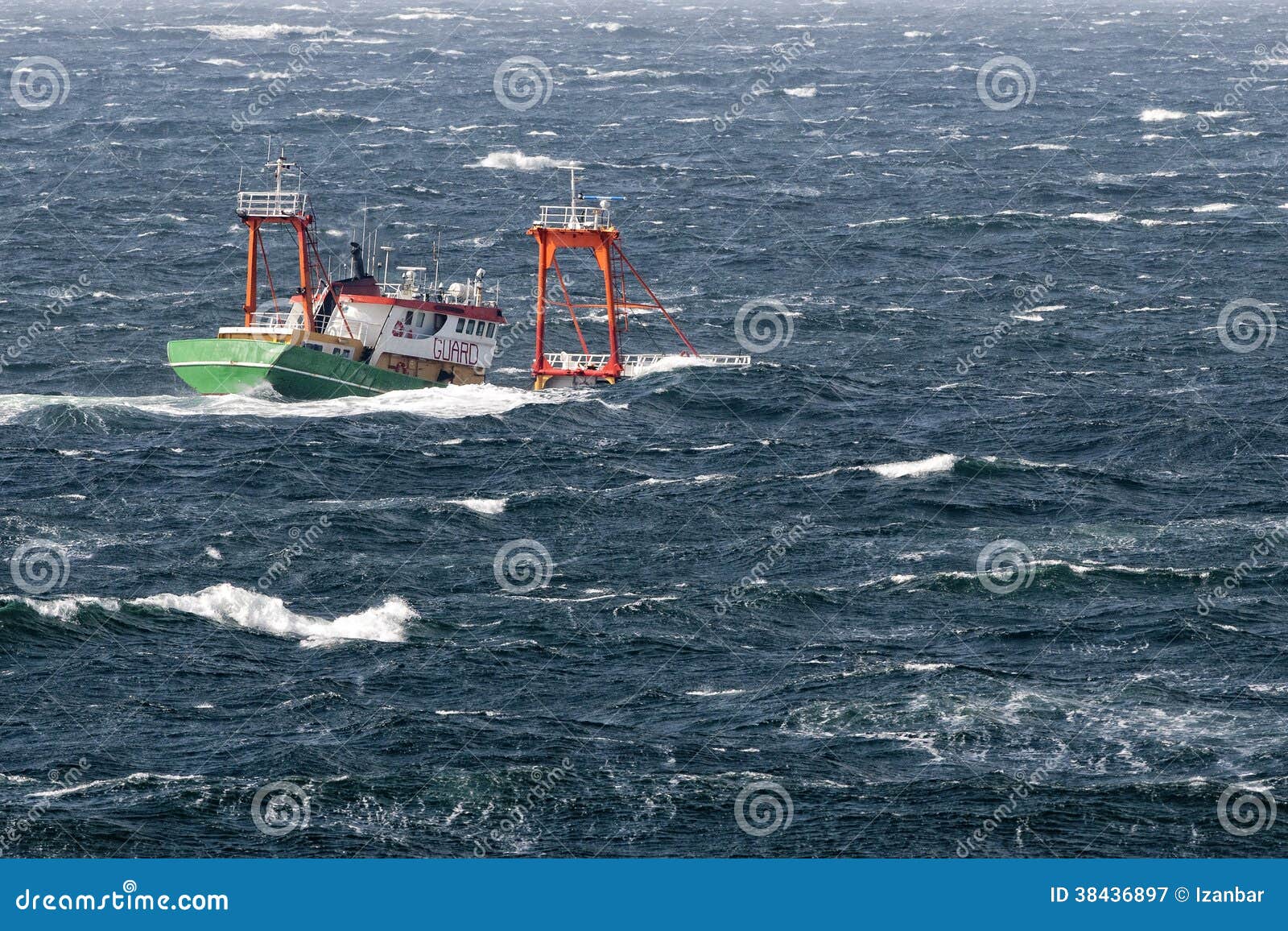 Ship in the tempest stock image. Image of water, nature - 38436897