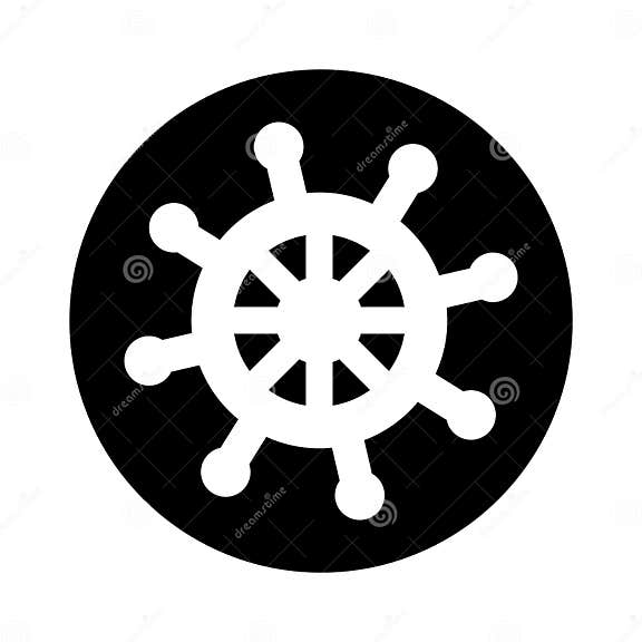 Ship timon isolated icon stock vector. Illustration of design - 90845202