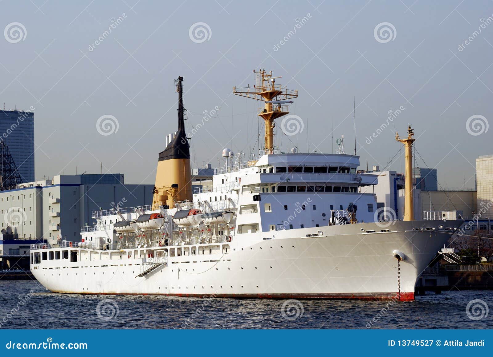 Ship, Tokyo, Japan stock image. Image of asian, industrial - 13749527