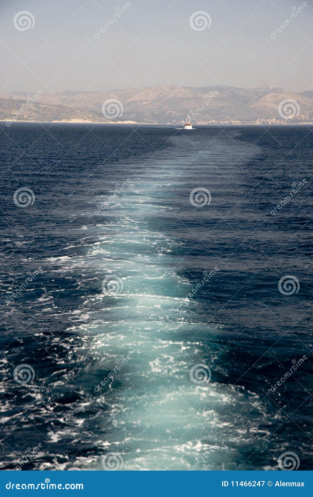 Ship track stock image. Image of mediterranean, europe - 11466247