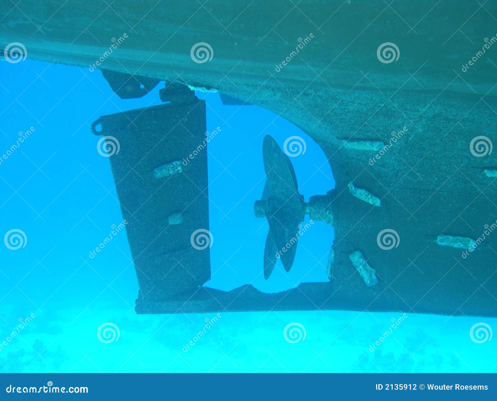 Ship Underwater stock photo. Image of harbor, hull, boat - 2135912