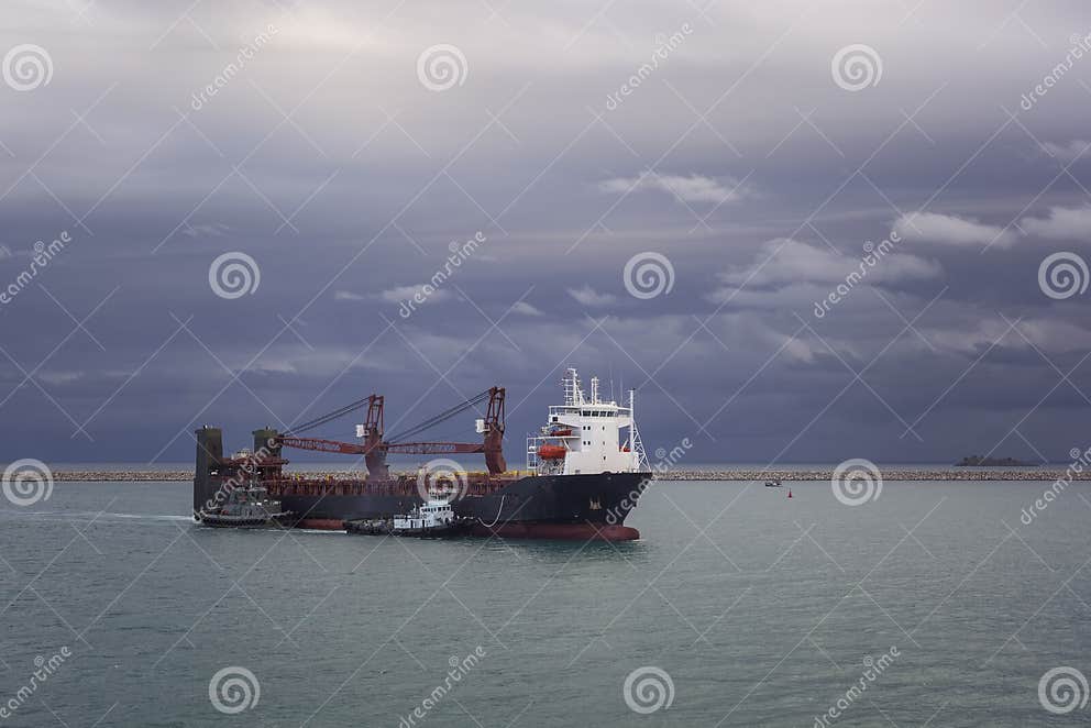 Ship vassel stock photo. Image of cargo, custom, nautical - 109622220