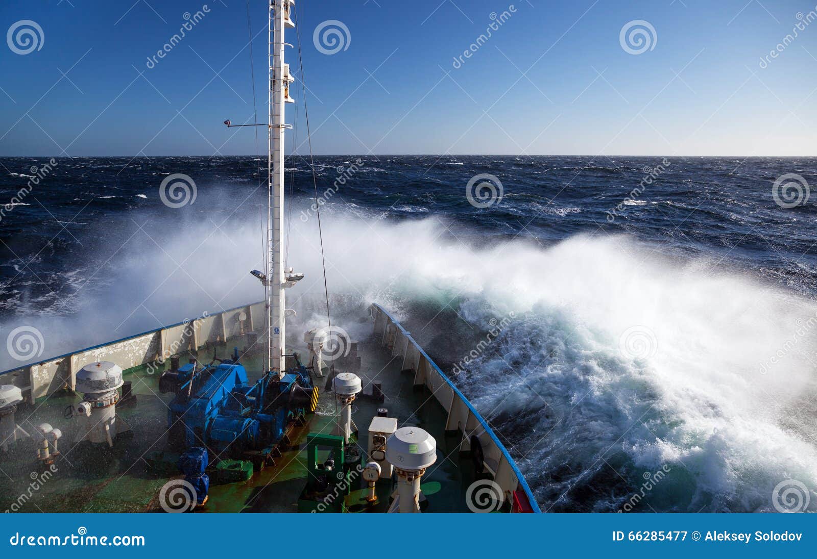 Ship wave of floods stock image. Image of mast, wave - 66285477