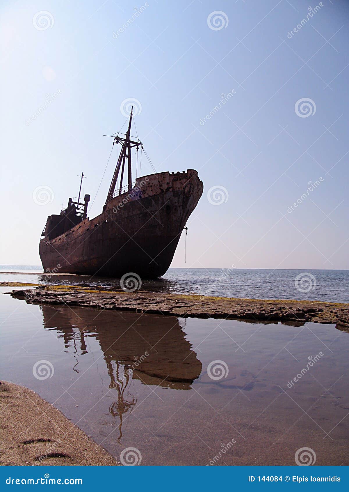 Ship wreck stock photo. Image of wreck, europe, ship, travel - 144084