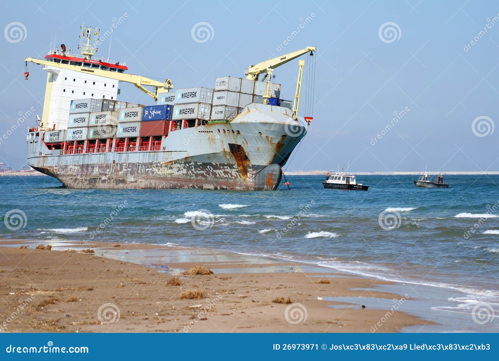Ship wreck editorial photo. Image of petrol, ferry, container - 26973971