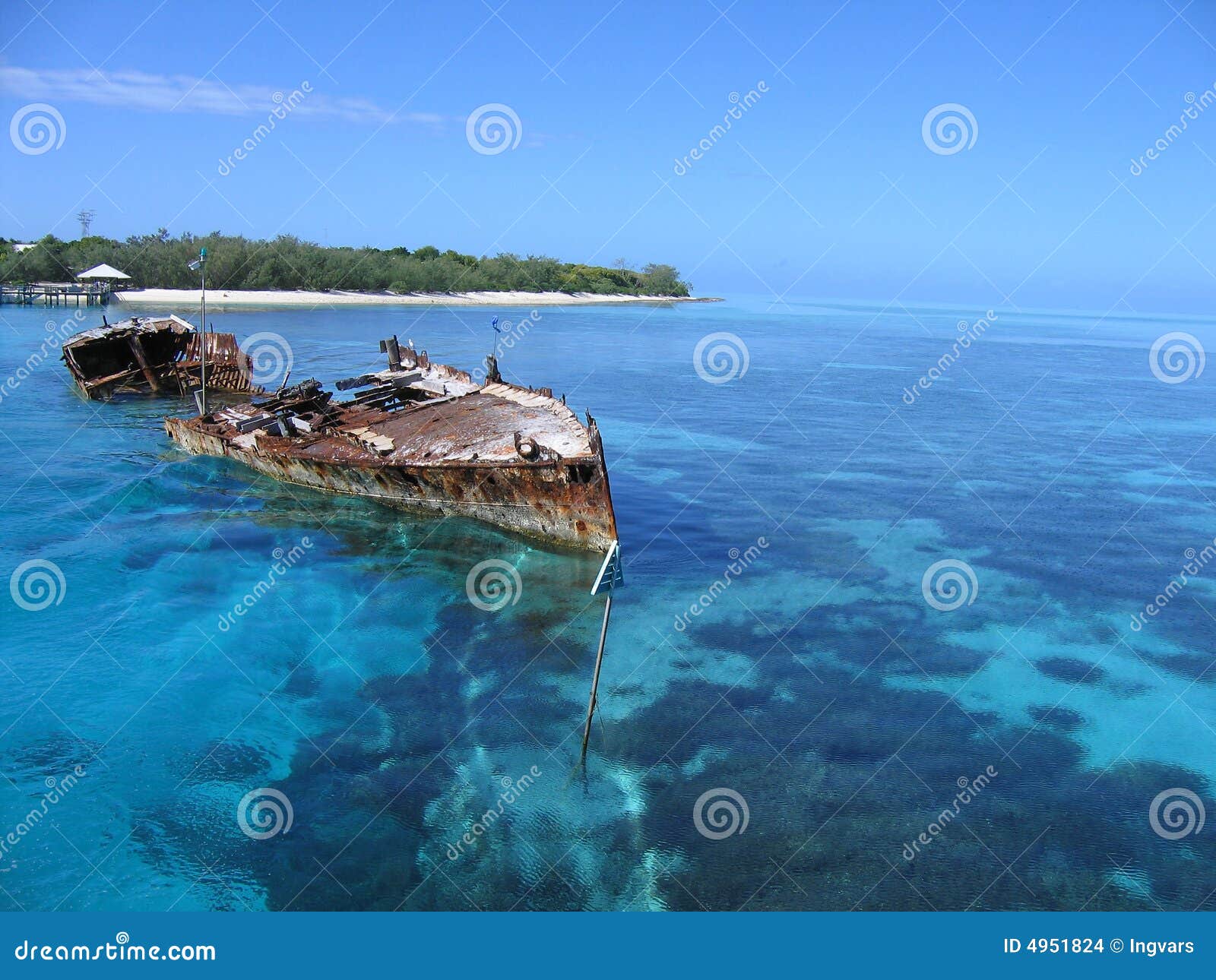 Ship-wreck Of Ship In The Red Sea Stock Photo | CartoonDealer.com #44194986
