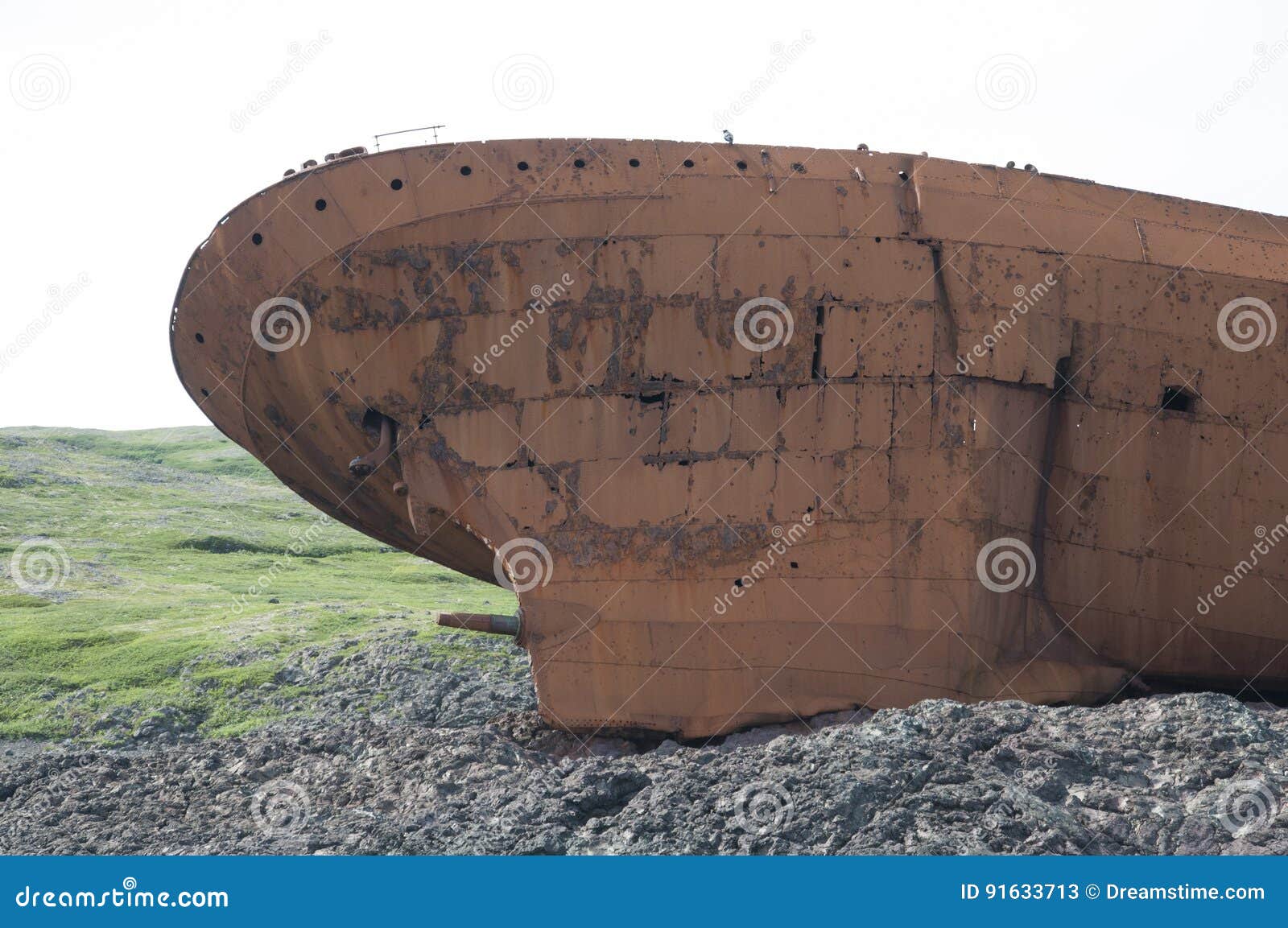 Ship Wreck Hull stock image. Image of wreck, steamship - 91633713