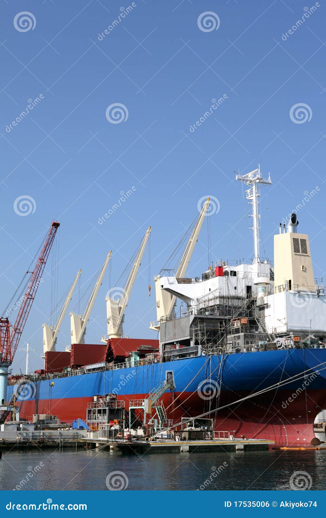 Ship yard stock photo. Image of port, nautical, manufacturing - 17535006