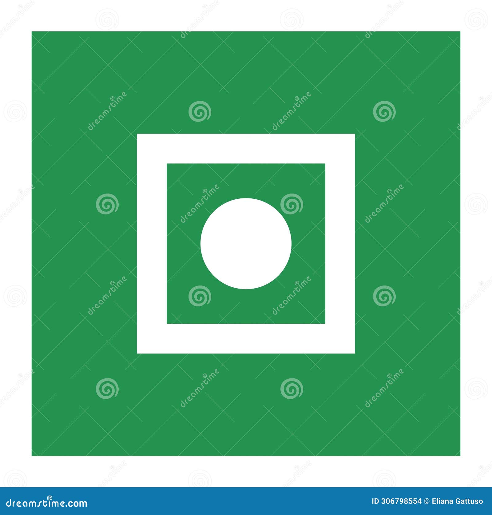 Shipboard General Alarm Symbol. Stock Vector - Illustration of safety ...