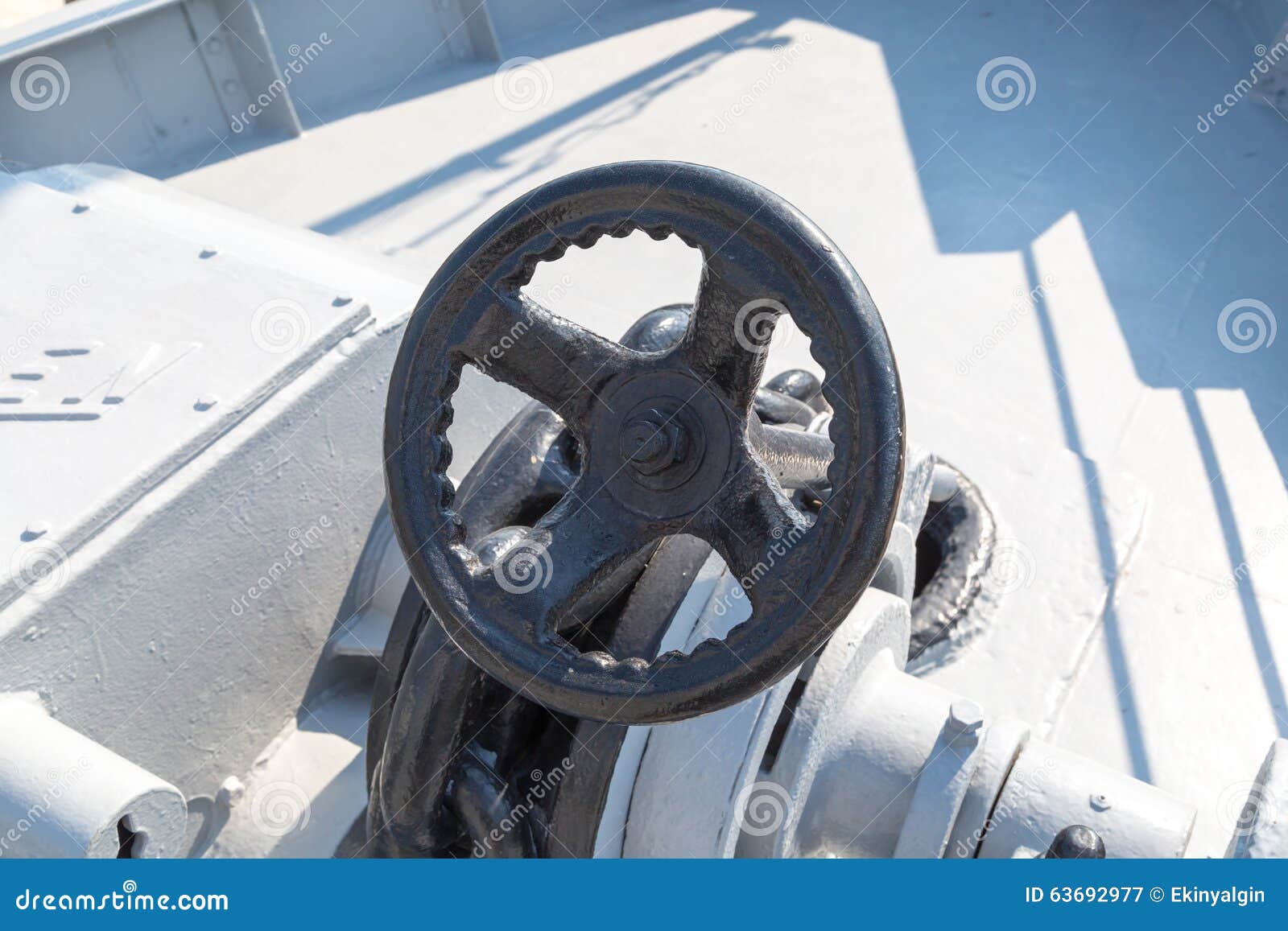 Shipboard Valve stock image. Image of warship, shipyard - 63692977