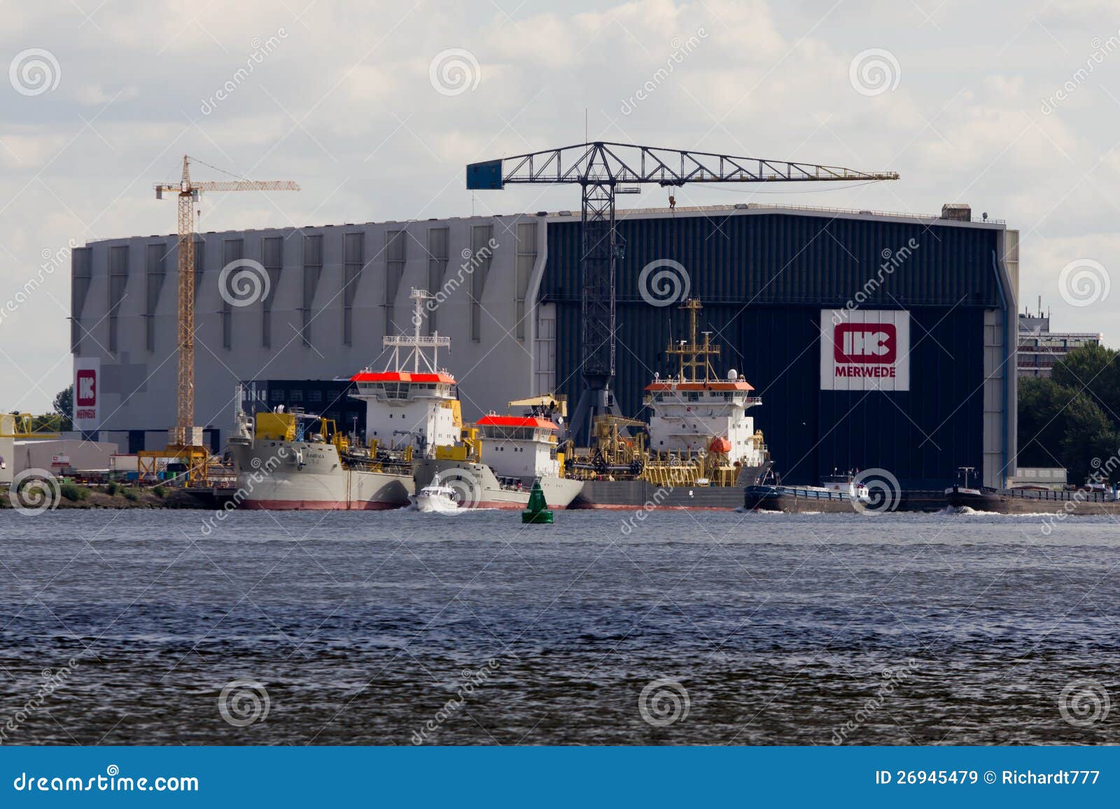 Shipbuilding Facility editorial stock image. Image of shipbuilding ...