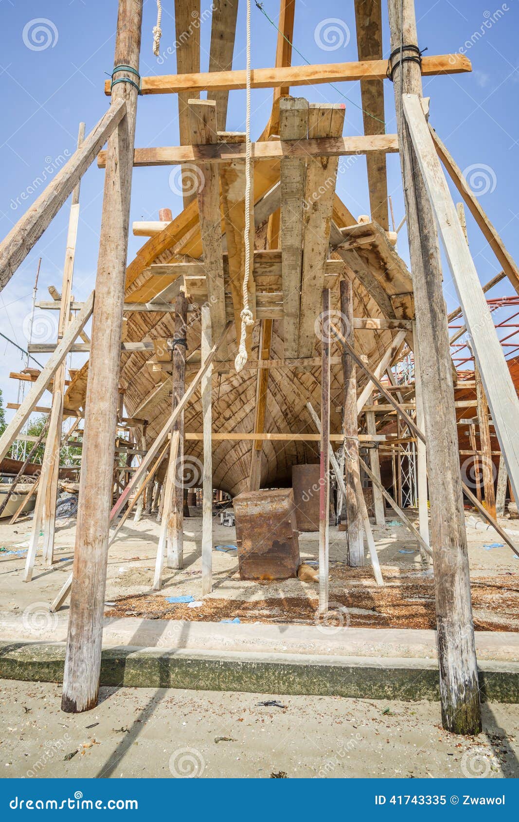 Shipbuilding Oman stock image. Image of ship, cruise - 41743335