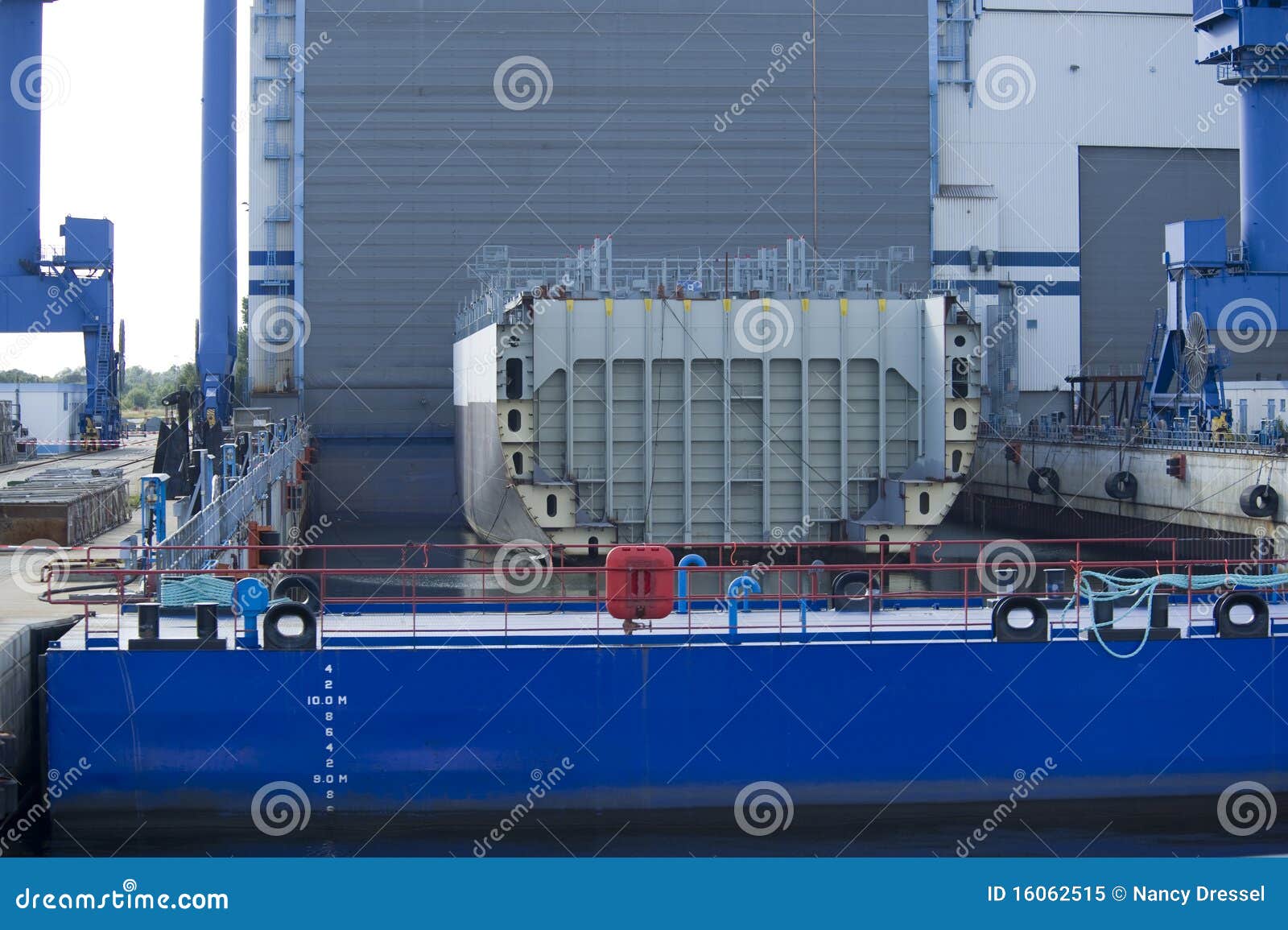 Shipbuilding in shipyard stock image. Image of dockyard - 16062515