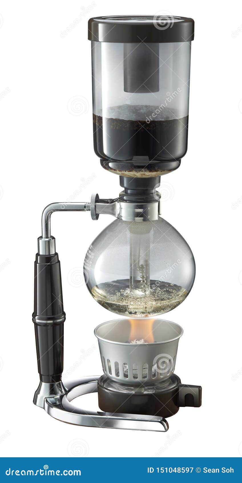 Shiphone Coffee Maker in White Background Stock Image - Image of ...