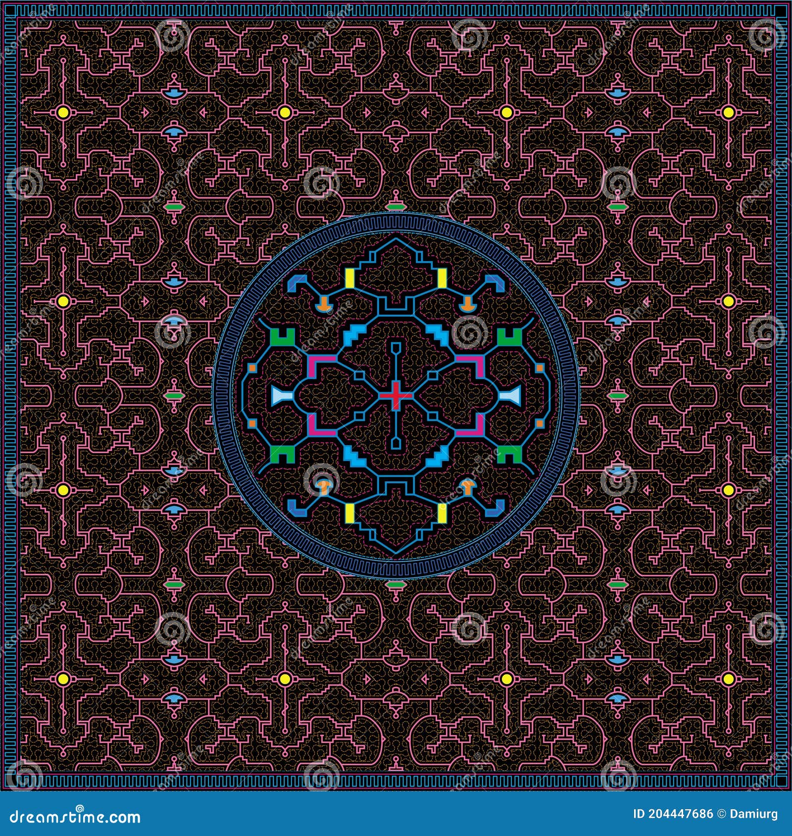 12 Of 12 Shipibo Conibo Artwork Patterns HD Set Cartoon Vector ...