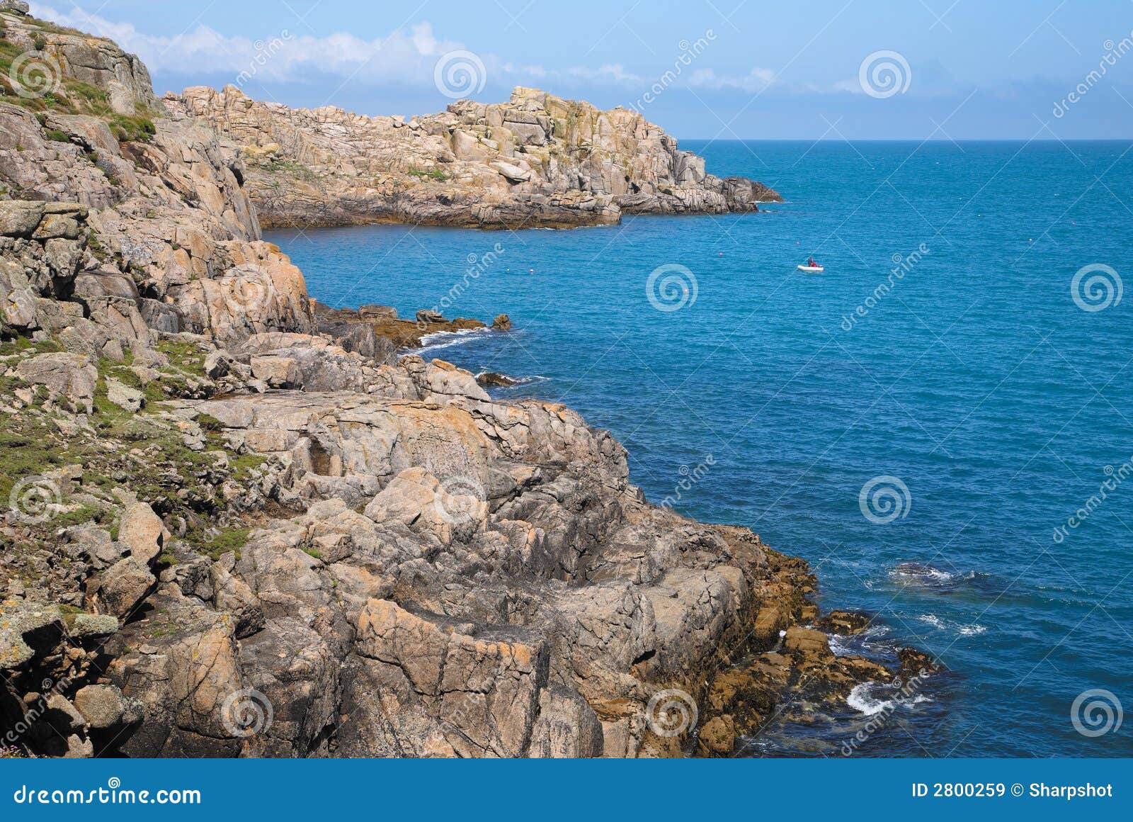 Shipman Head, Bryher. stock image. Image of shipman, scilly - 2800259