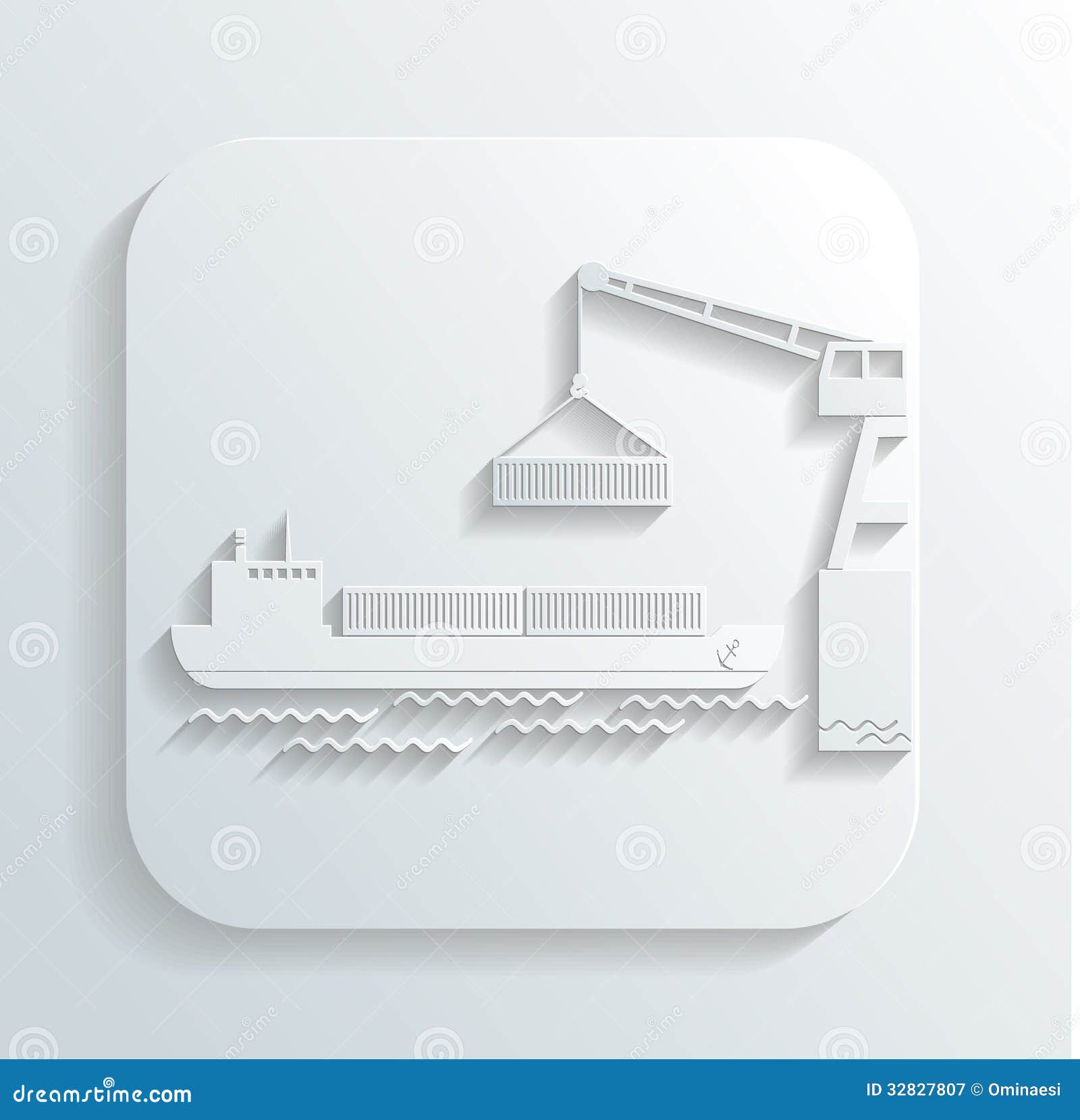 Shipment icon vector stock vector. Illustration of goods - 32827807