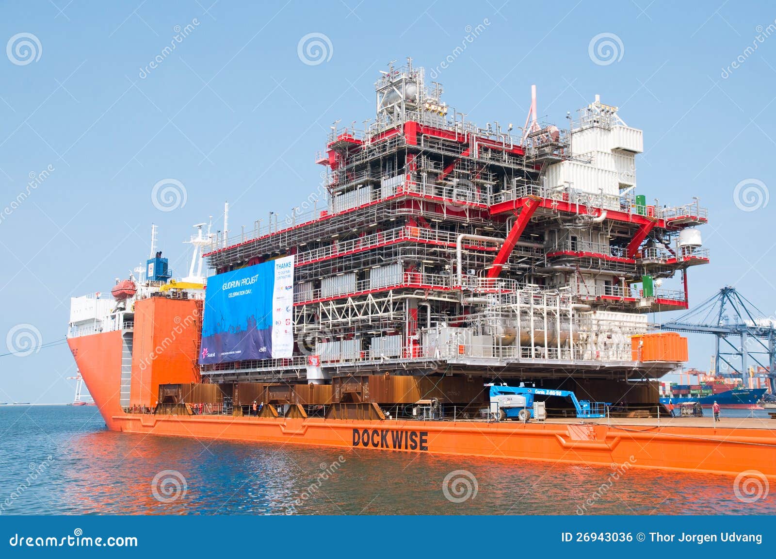 Shipment of Oil Rig Module from Thailand To Norway Editorial Photo ...