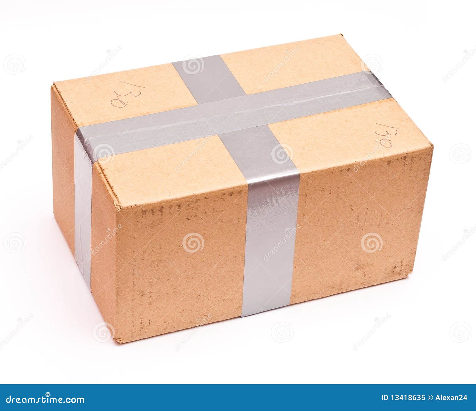 Shipping box stock image. Image of parcel, transport - 13418635