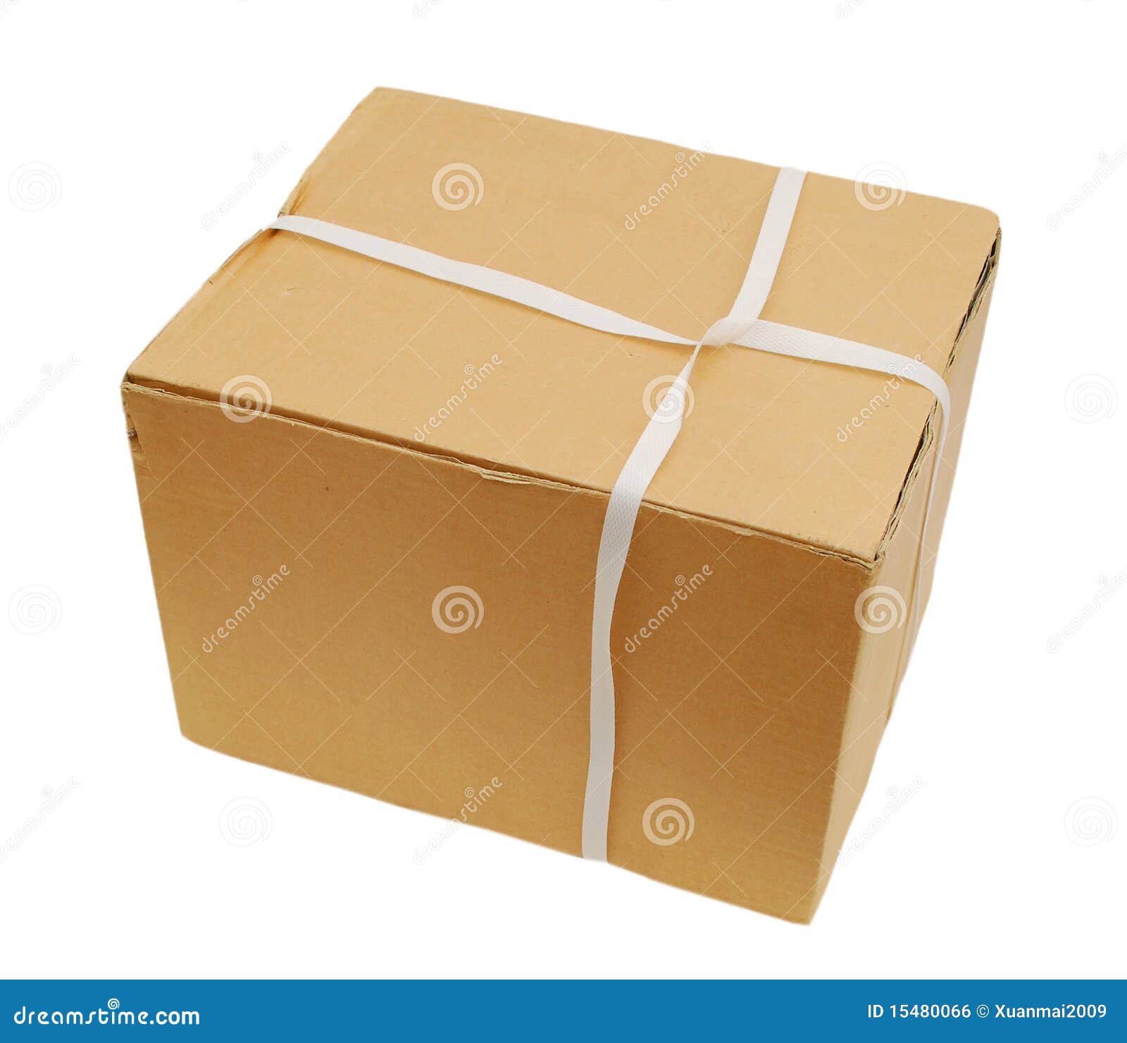 Shipping box stock photo. Image of white, shipping, decorative - 15480066