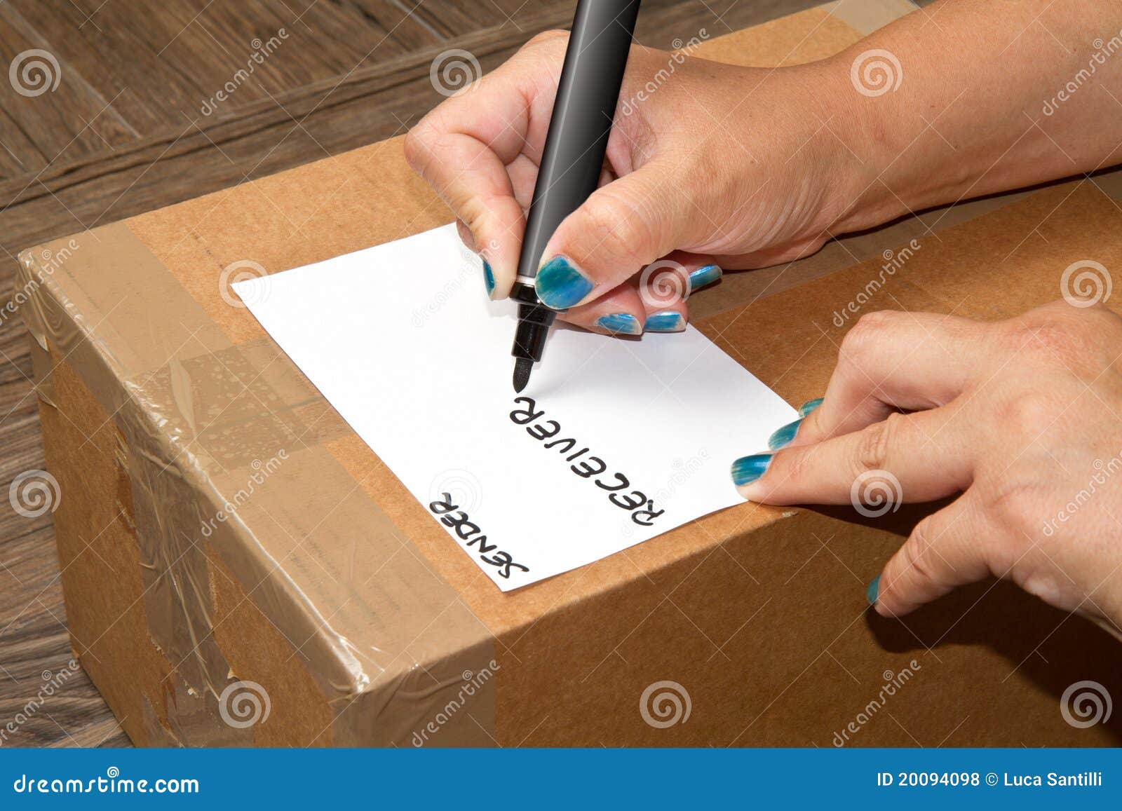 Shipping box stock photo. Image of isolated, cargo, object - 20094098