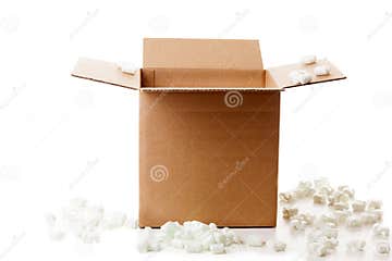 Shipping box stock image. Image of supply, packaging - 28598787