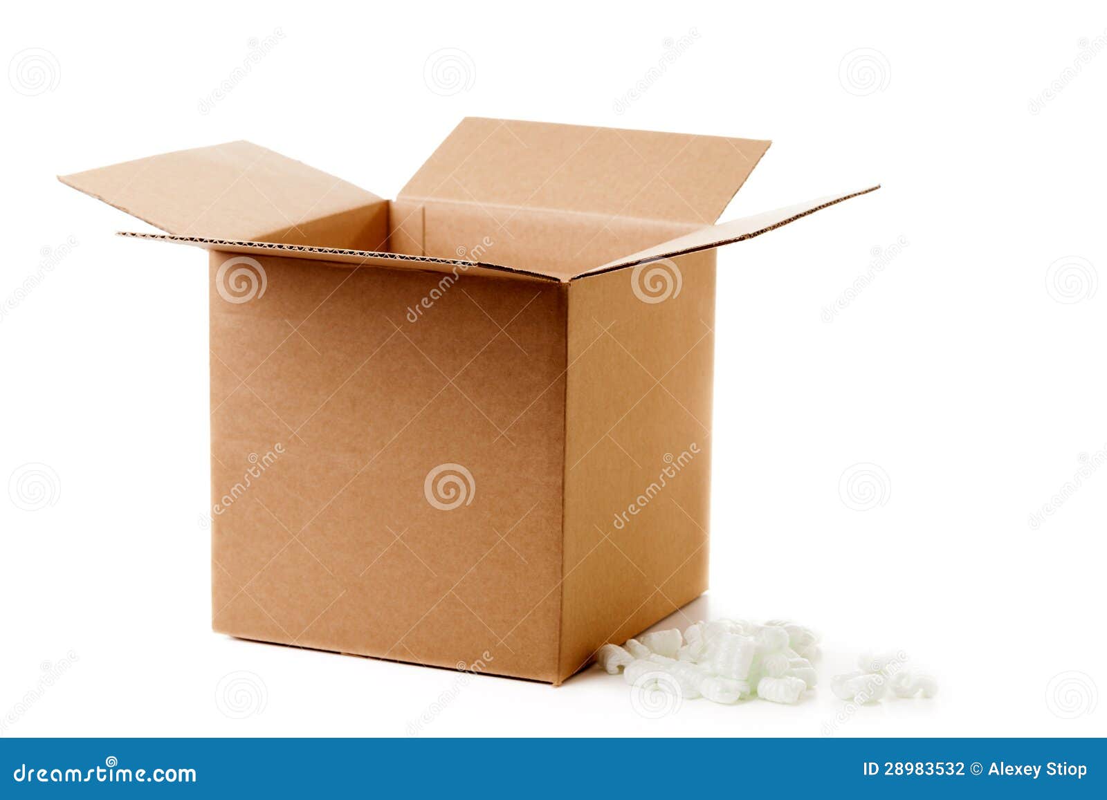 Shipping box stock photo. Image of padding, packaging - 28983532