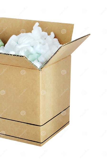 Shipping Carton stock image. Image of styrofoam, packing - 1966497