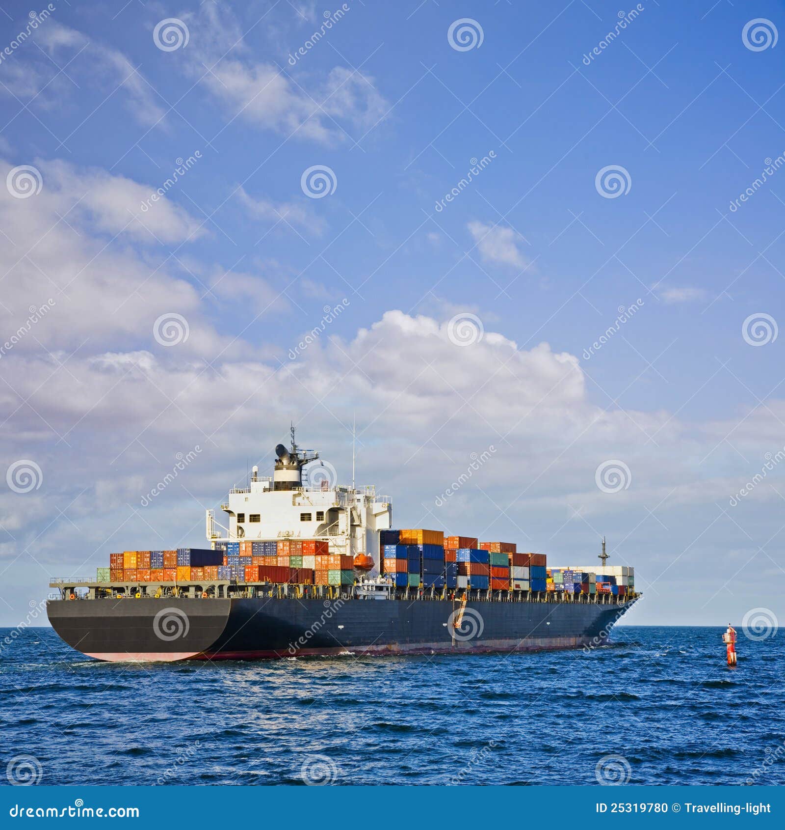 Shipping Container stock photo. Image of ship, port, cargo - 25319780