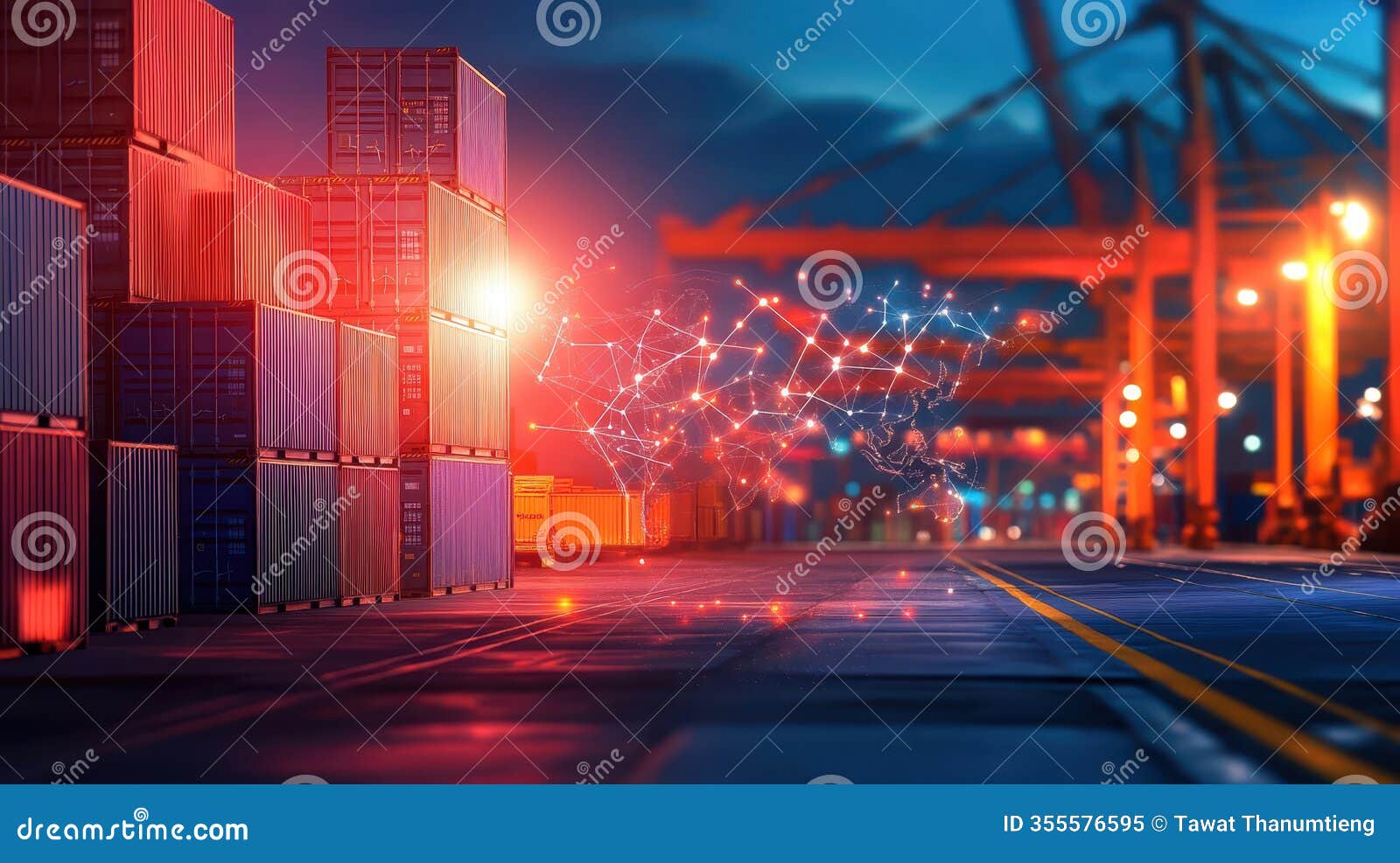 Abandoned Shipping Container Obstructs Roadway, Transportation and ...