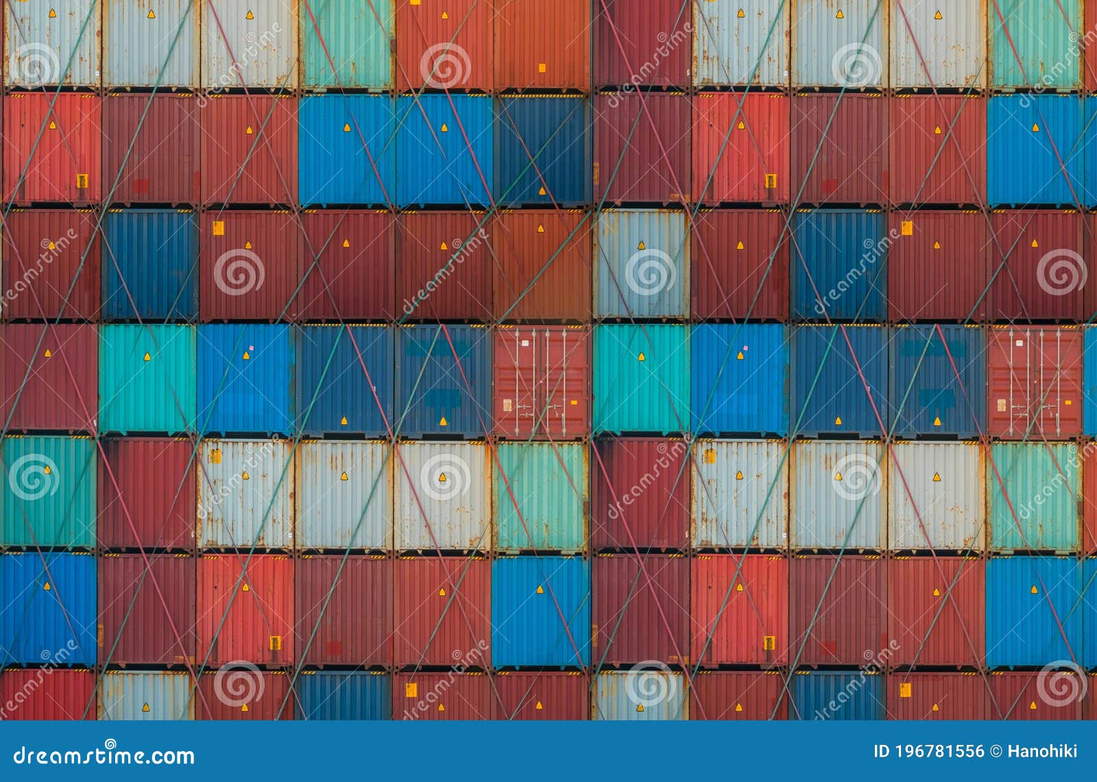 Shipping Container , Logistics / Import, Export Concept Stock Photo ...