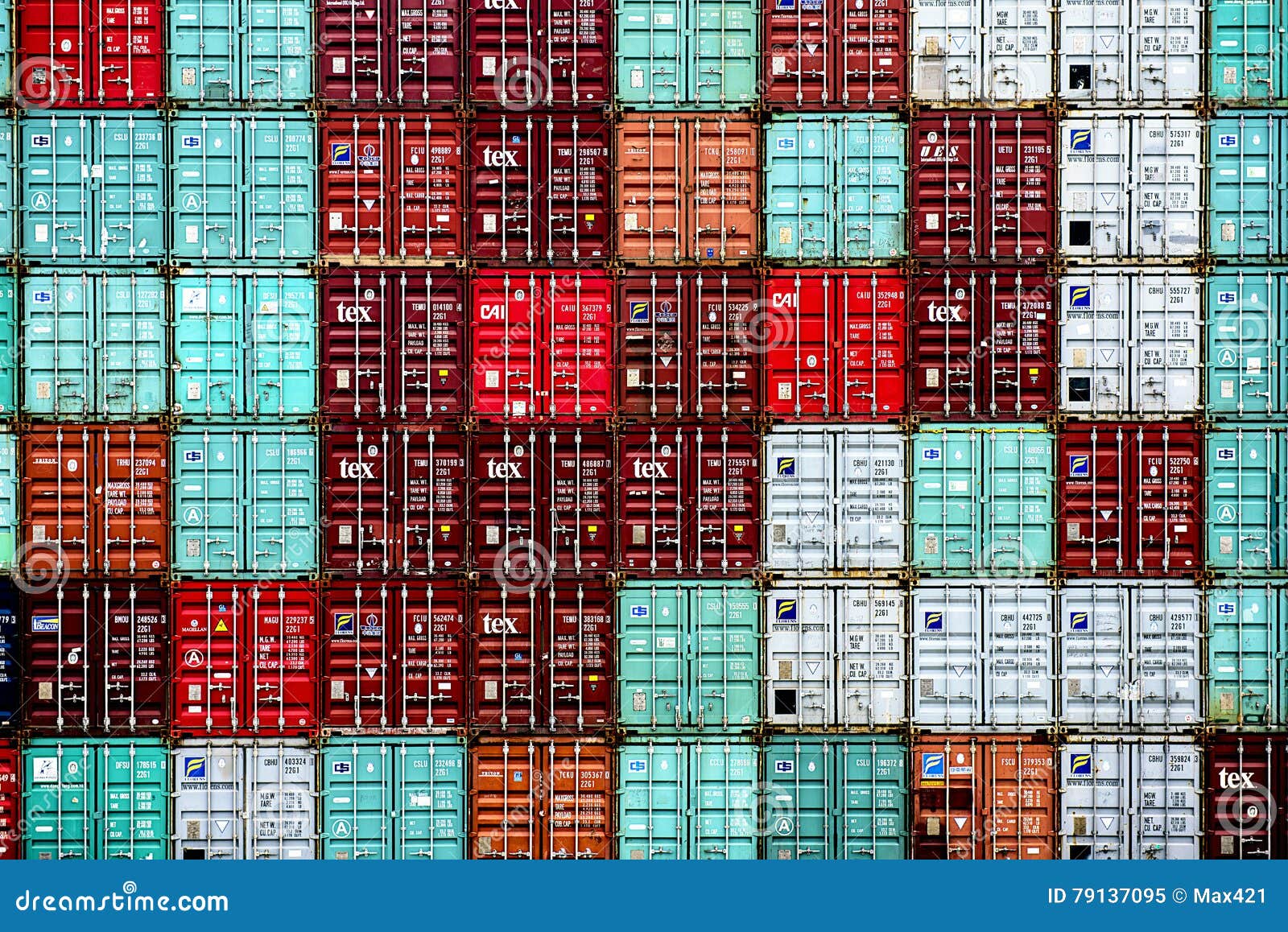Shipping Containers Pattern Editorial Image - Image of cargo, colorful ... Shipping Containers Pattern Editorial Image - Image of cargo, colorful ...