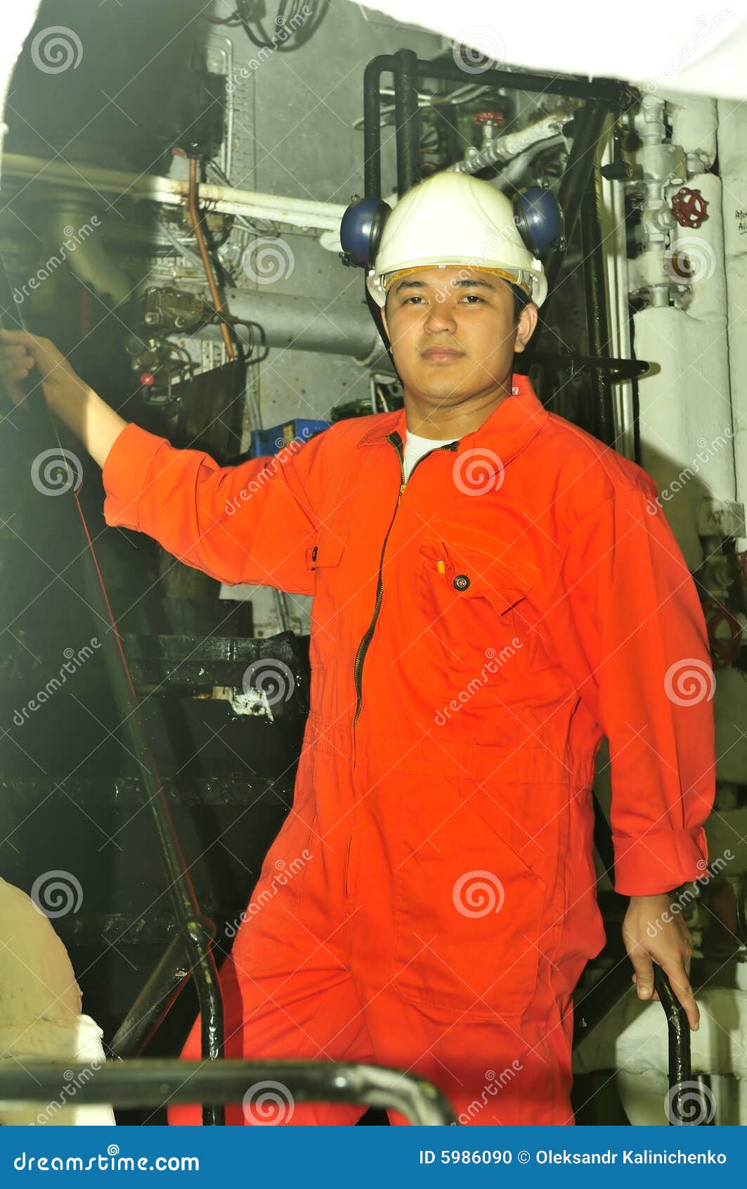 A shipping engineer stock photo. Image of environment - 5986090