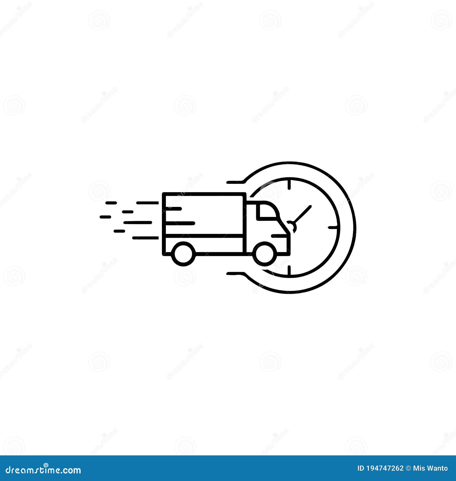 Shipping Fast Delivery Icon Vector Design Template Stock Vector ...