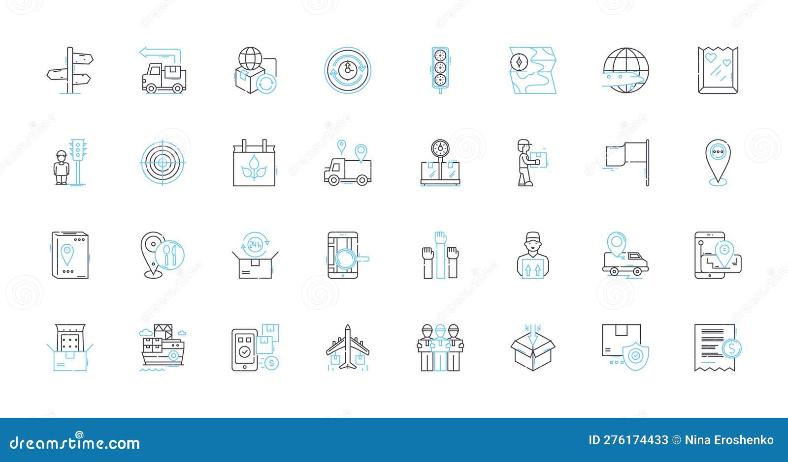 Transit Line Icons Collection. Commute, Subway, Bus, Train, Transport ... Transit Line Icons Collection. Commute, Subway, Bus, Train, Transport ...