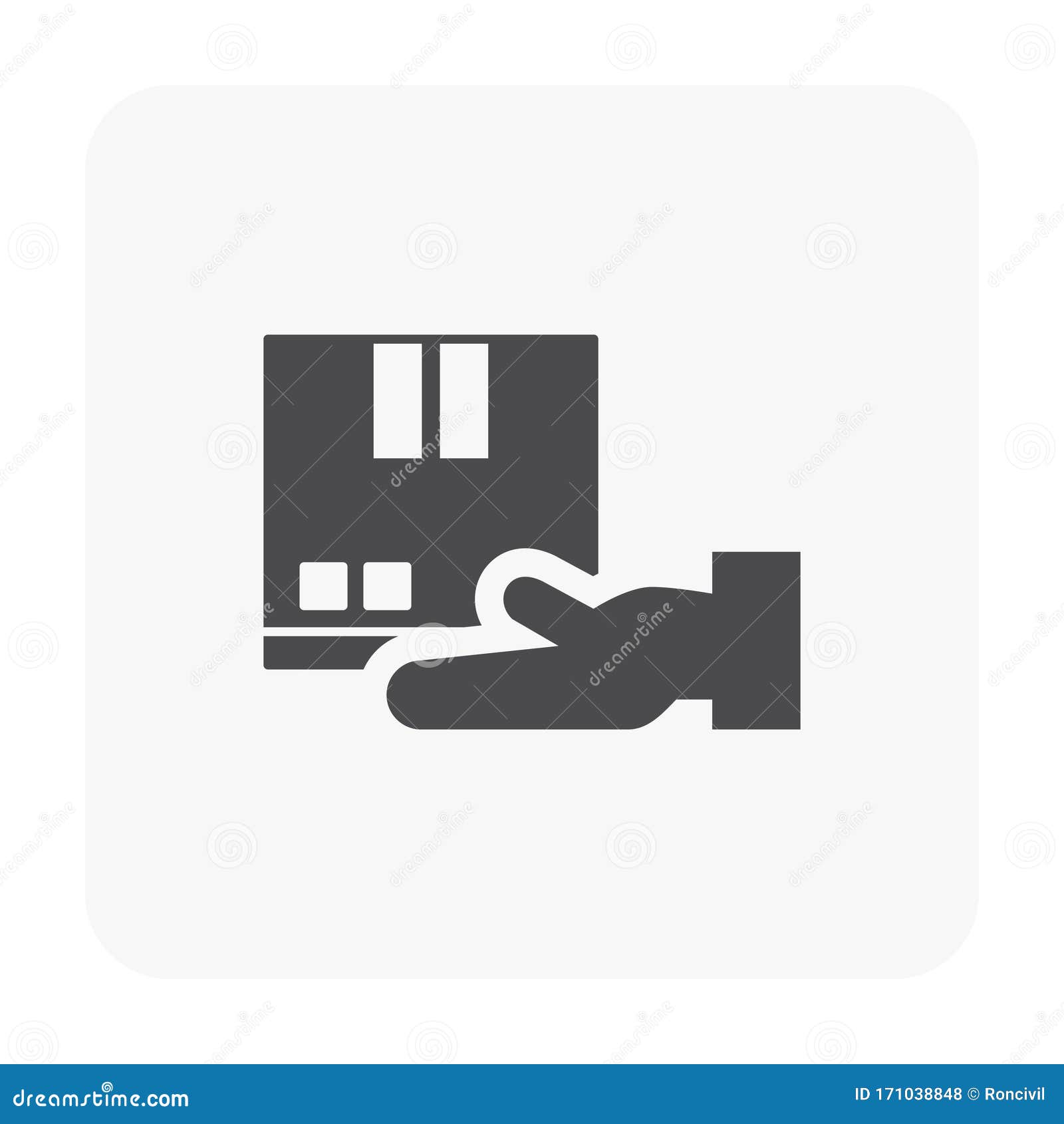 Shipping icon black stock vector. Illustration of freight - 171038848