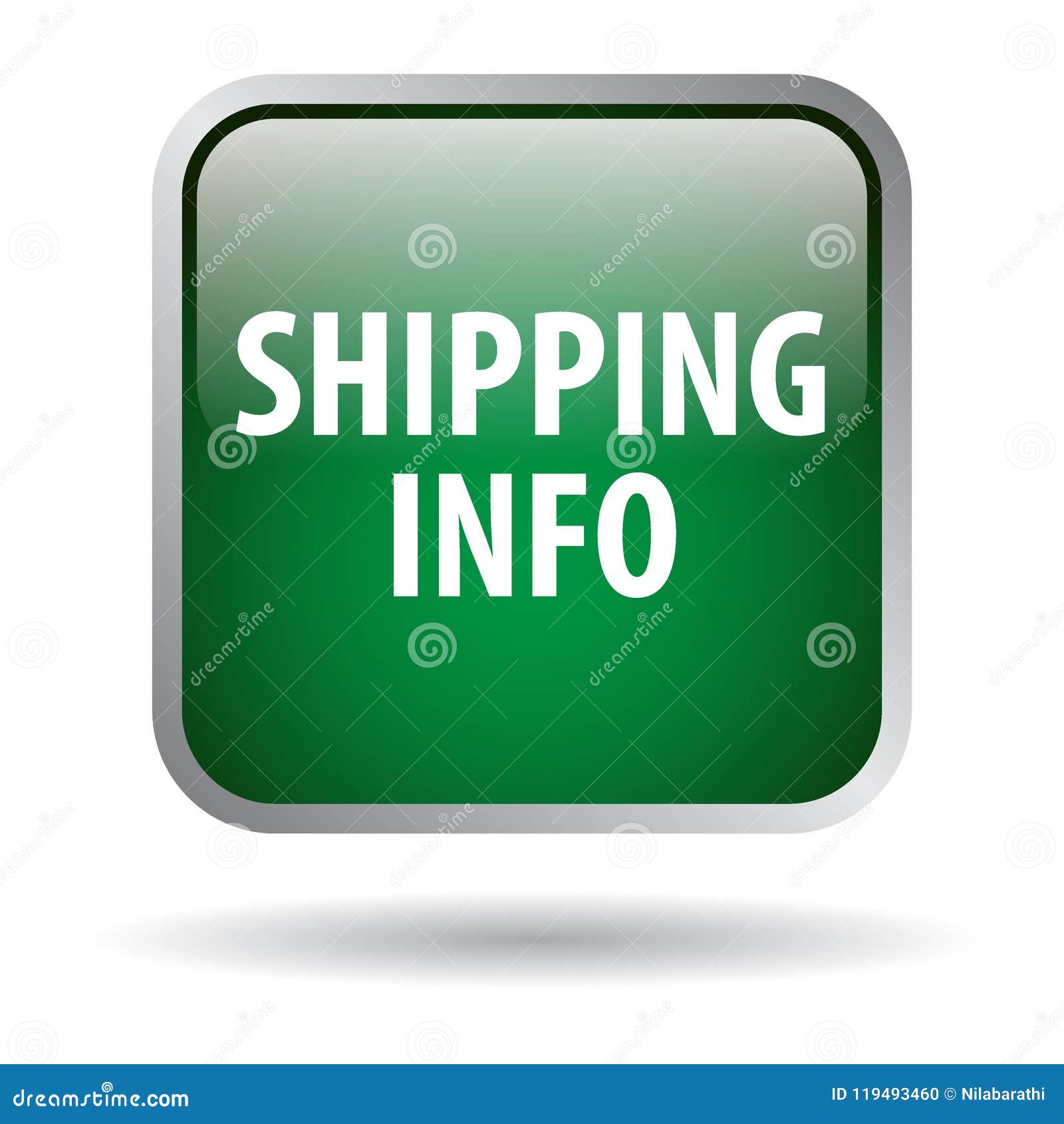 Shipping info web button stock illustration. Illustration of chat ...