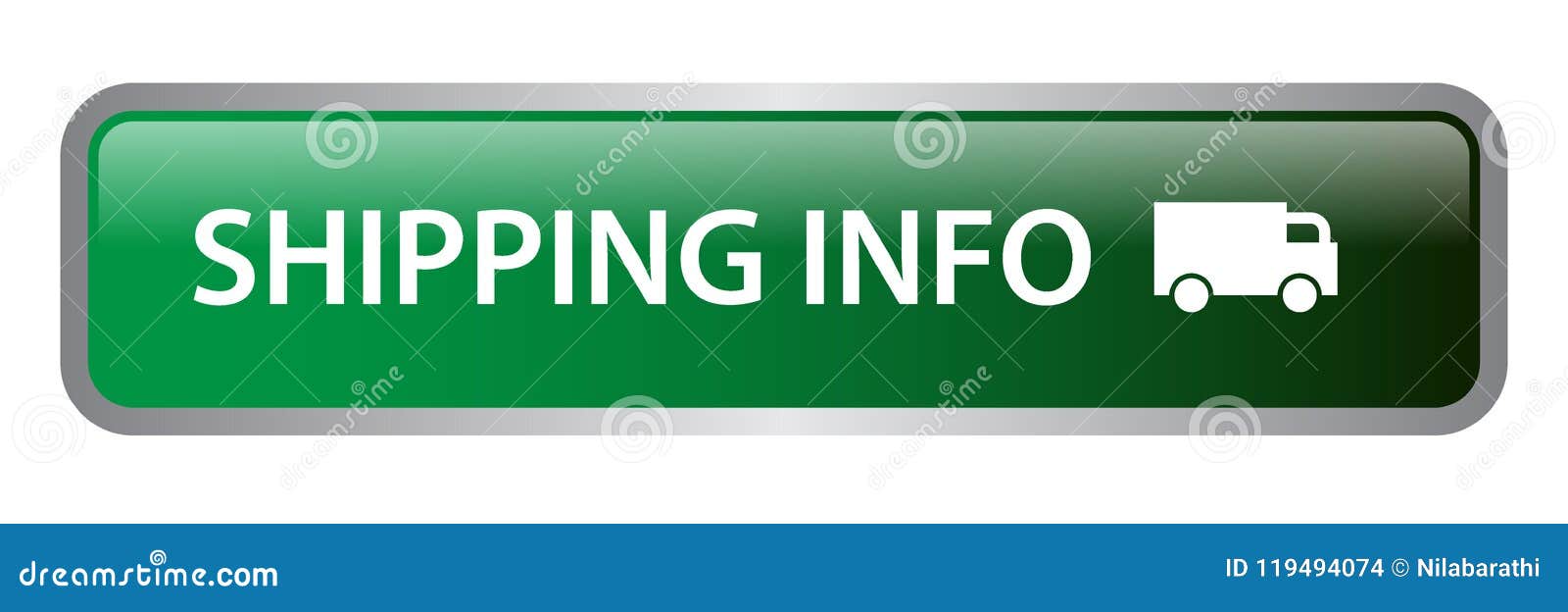 Shipping info web button stock illustration. Illustration of choice ...