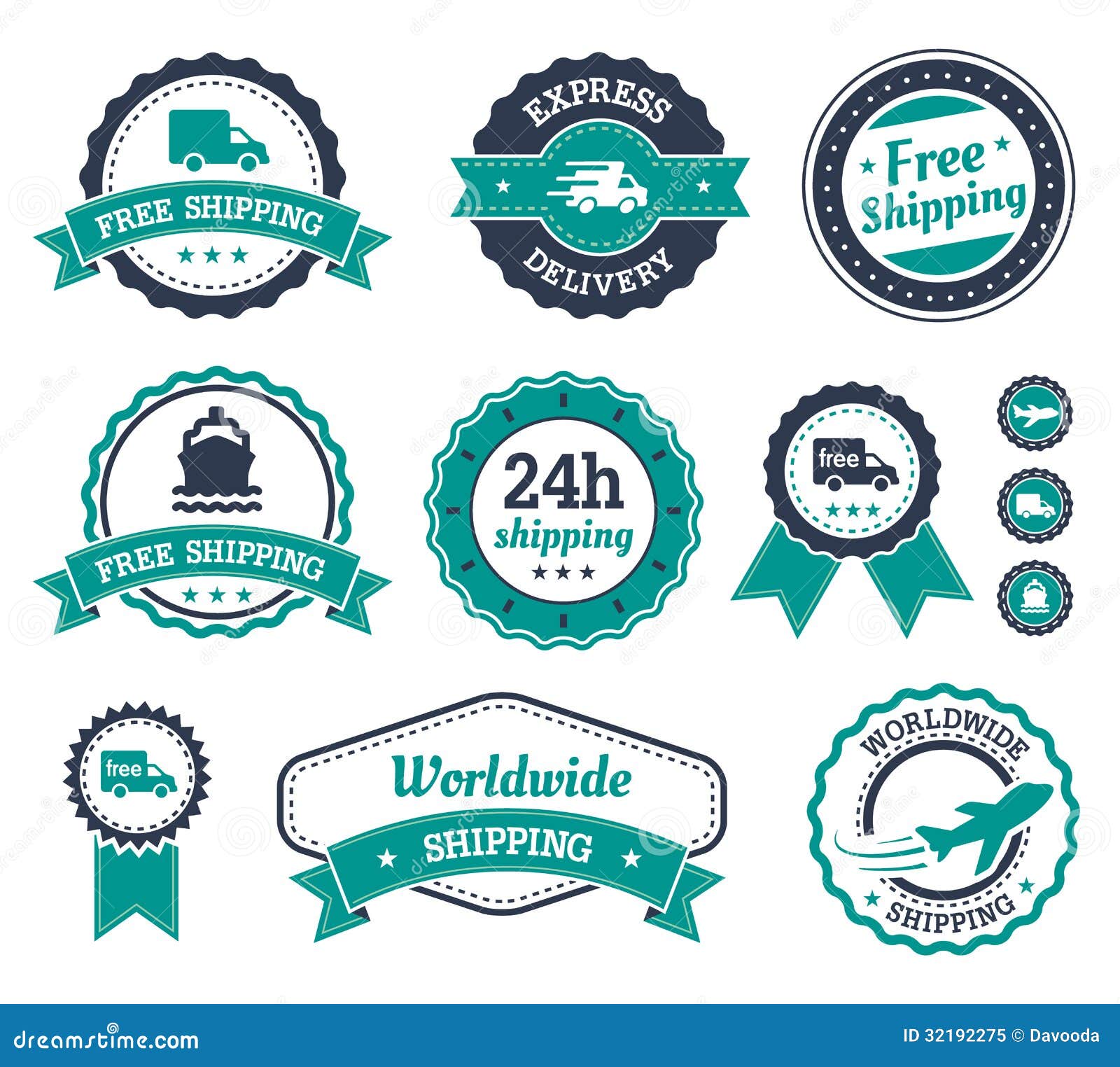 Shipping labels. stock vector. Illustration of label - 32192275