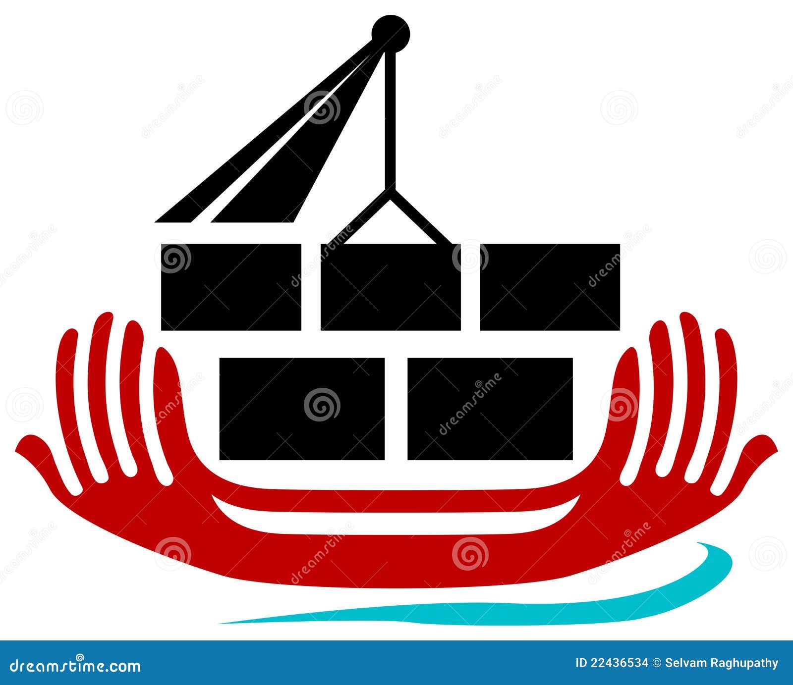 Shipping logo stock vector. Illustration of global, freight - 22436534