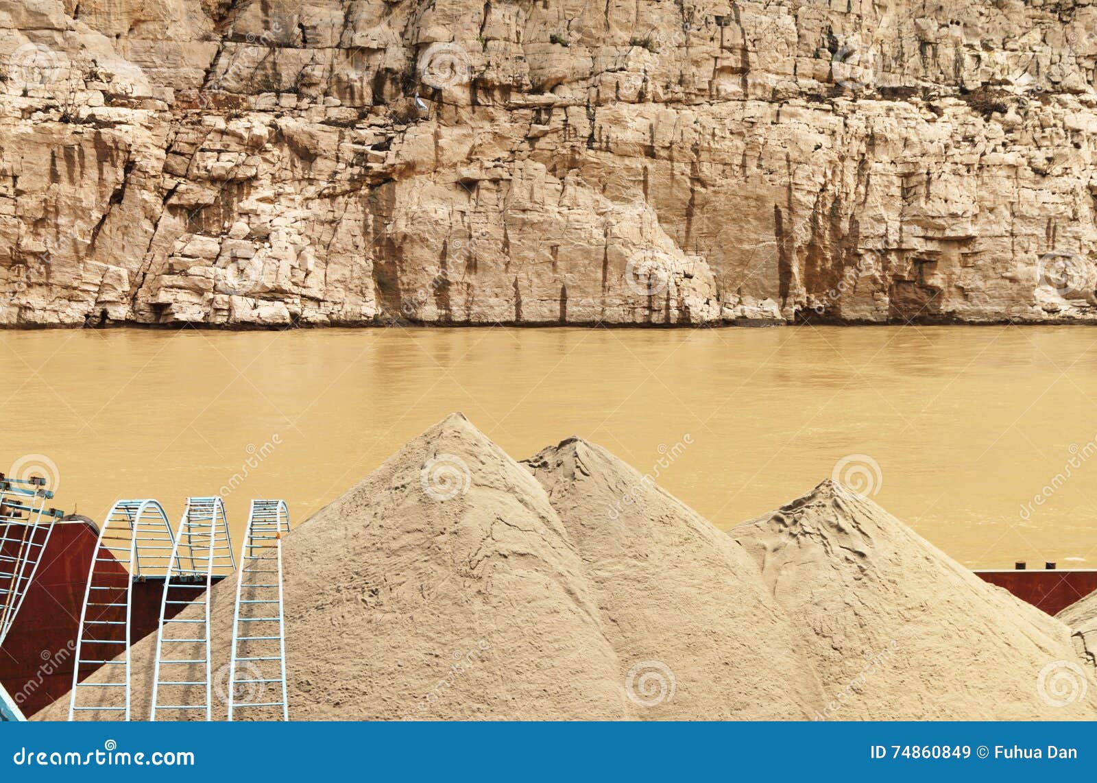 Shipping stock image. Image of rock, stone, ship, water - 74860849