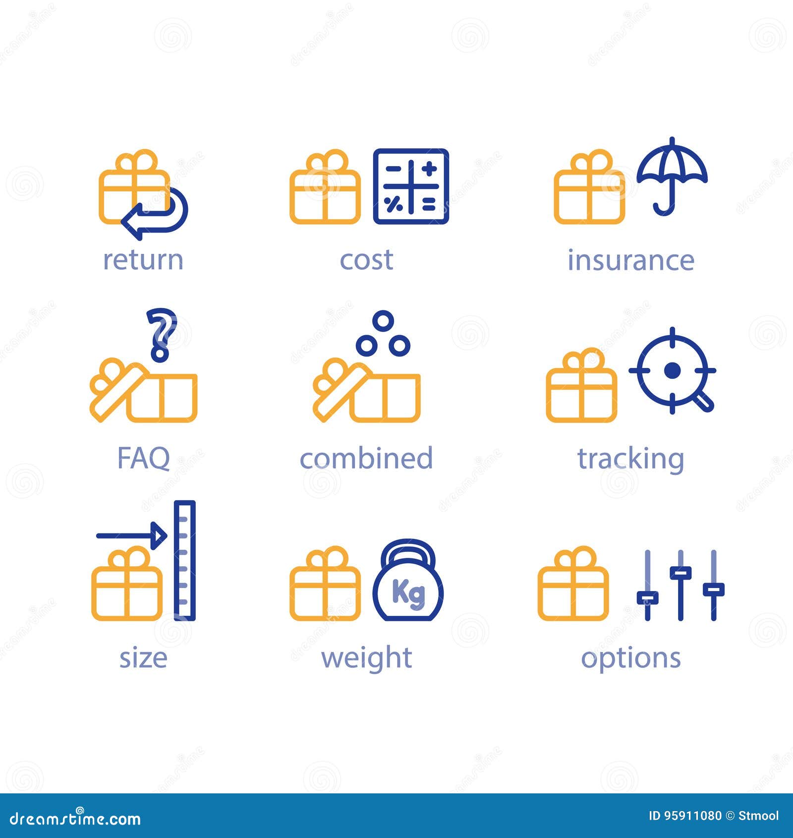 Shipping Options, Shipment Services, Parcel Parameters, Box Size and ...